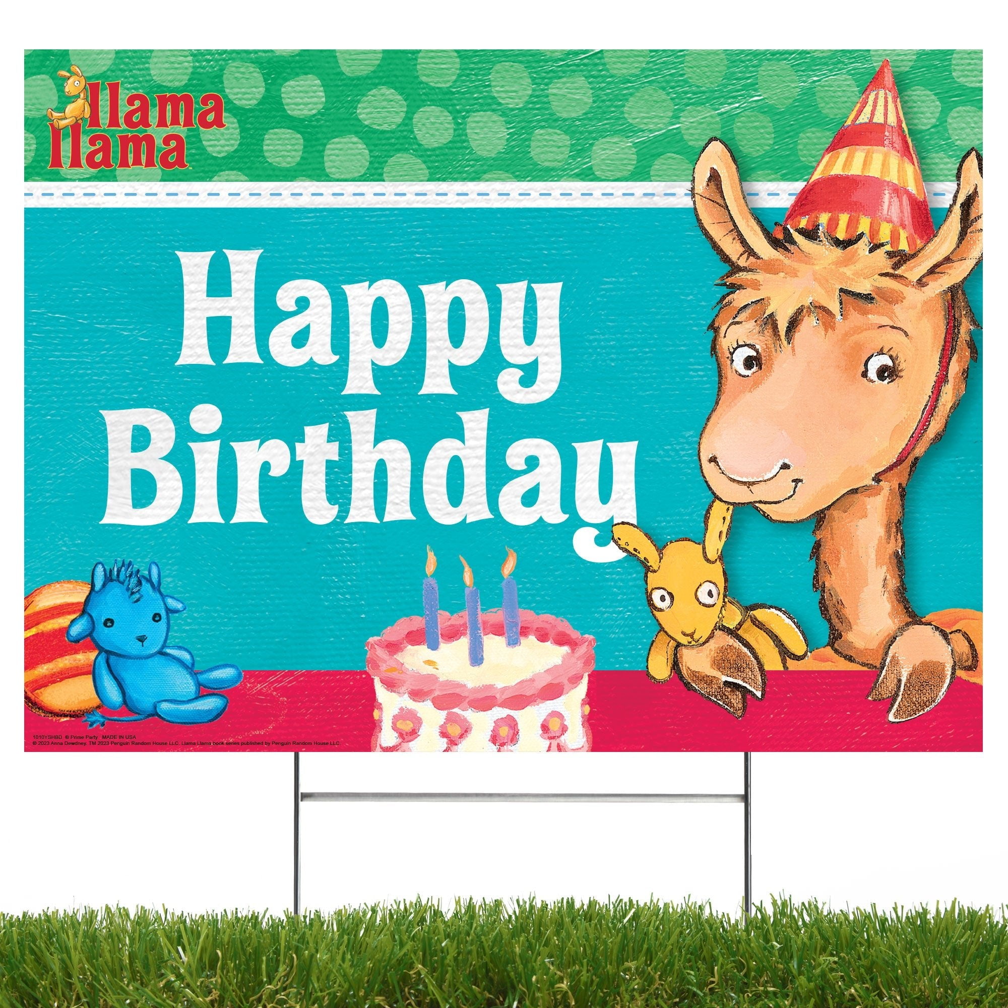Llama Llama Happy Birthday Yard Sign - Walmart.com