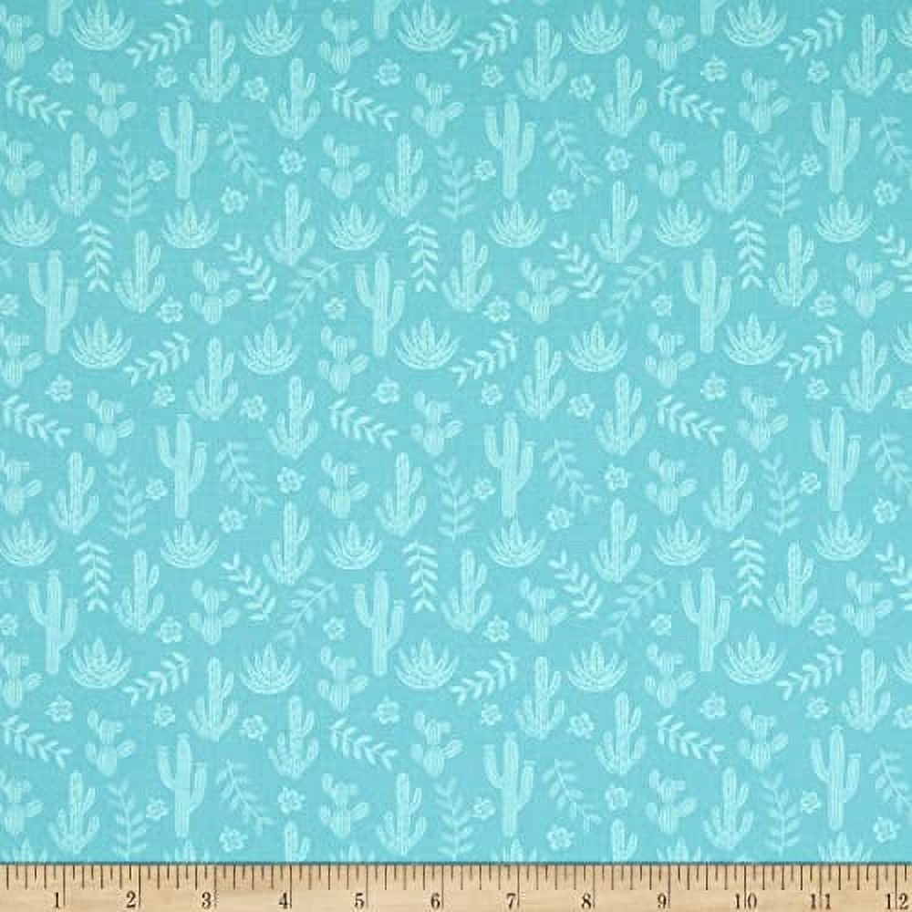 Llama Nirvana - Teal - Desert Winds - Michael Miller- CX10611-TEAL-D ...