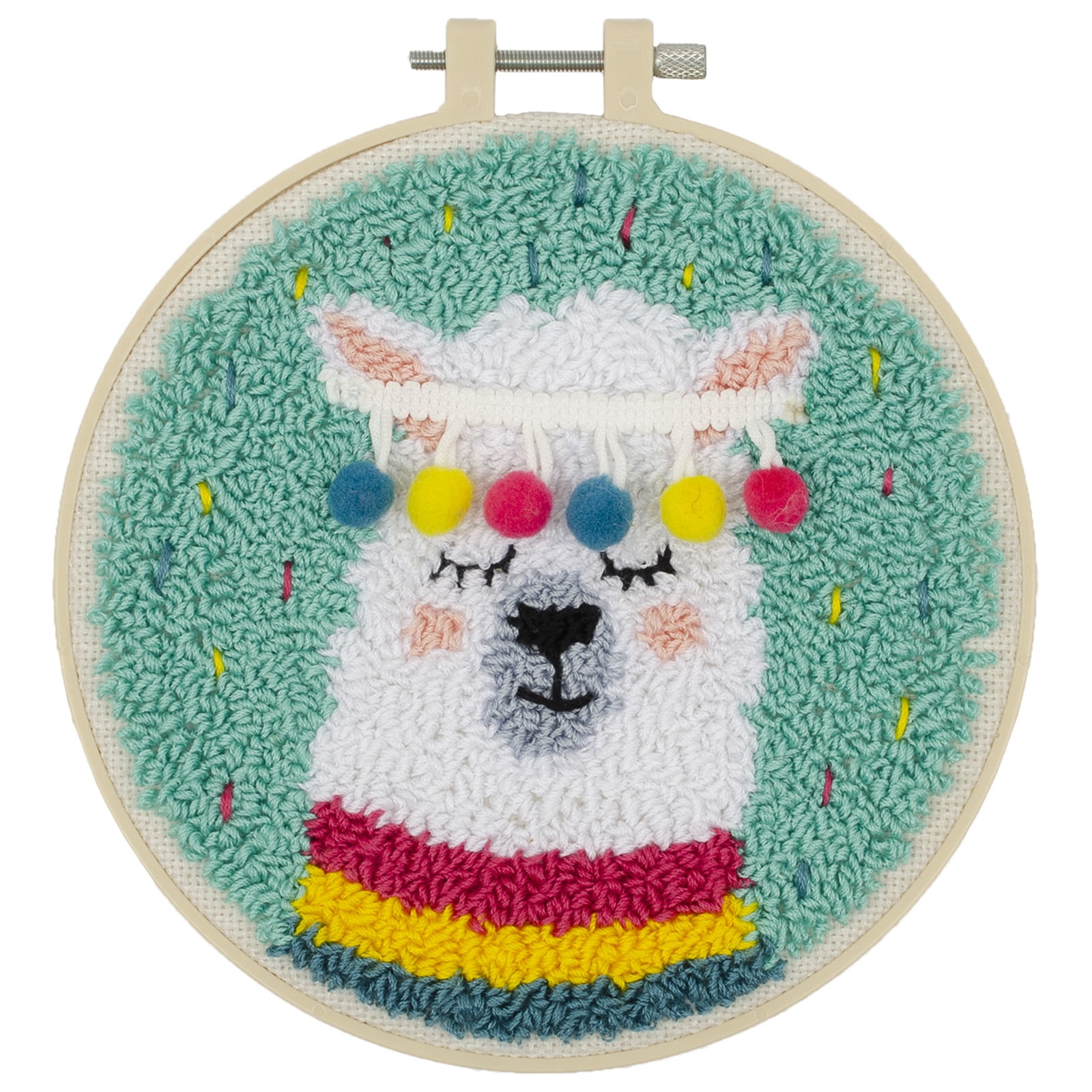 Llama Punch Needle Kit by Loops & Threads - Walmart.com