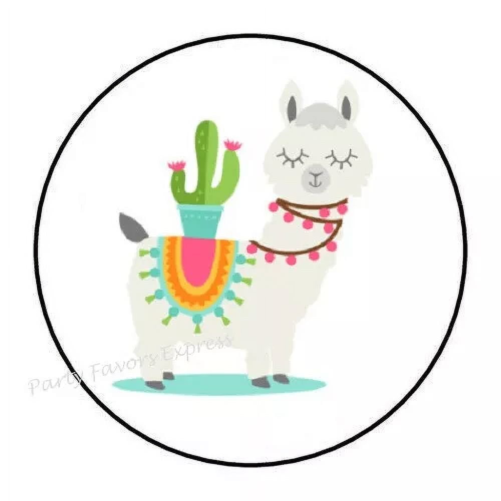 Llama Sticker Party Favors Sticker Envelope Seals Labels Stickers Phone ...