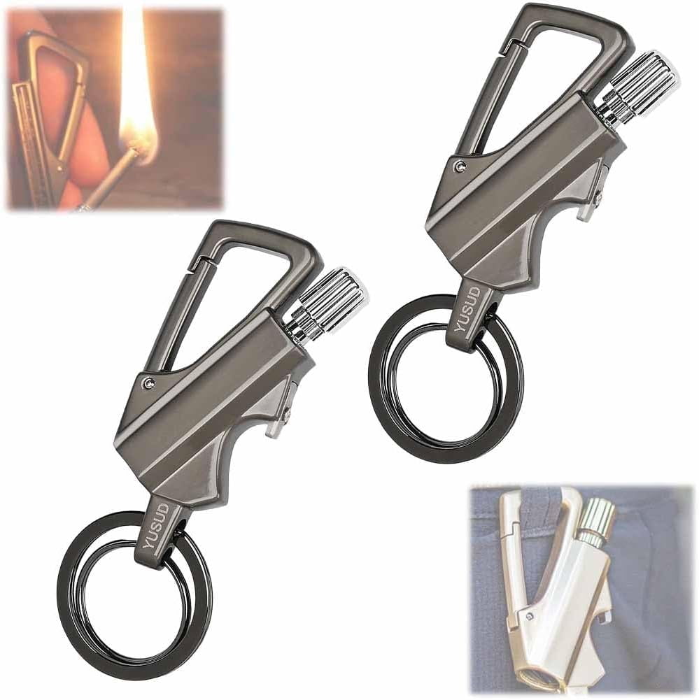 Llavero Encendedor De Acero, Flint and Steel Fire Starter, Fire Starter ...