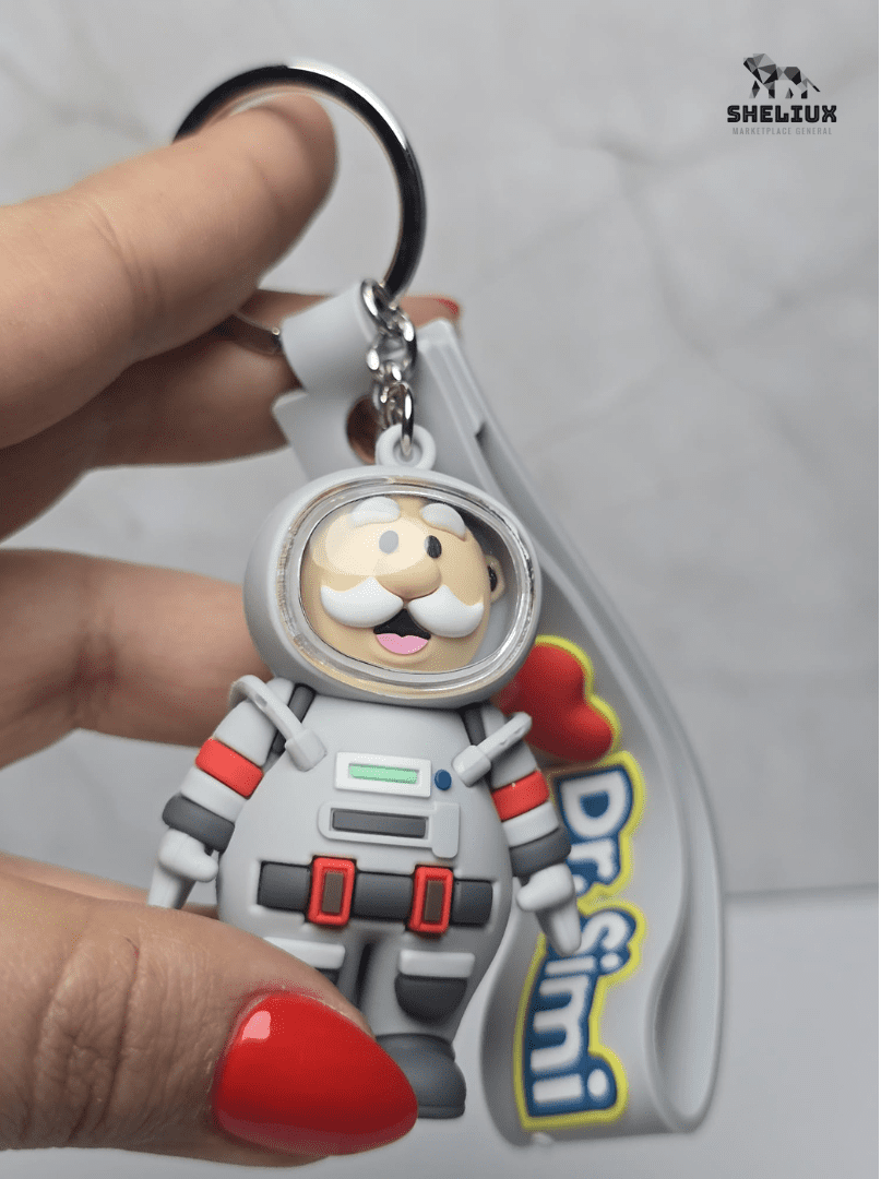 Llavero (Keychain) Dr. Simi Astronauta - Collectible Figura with ...