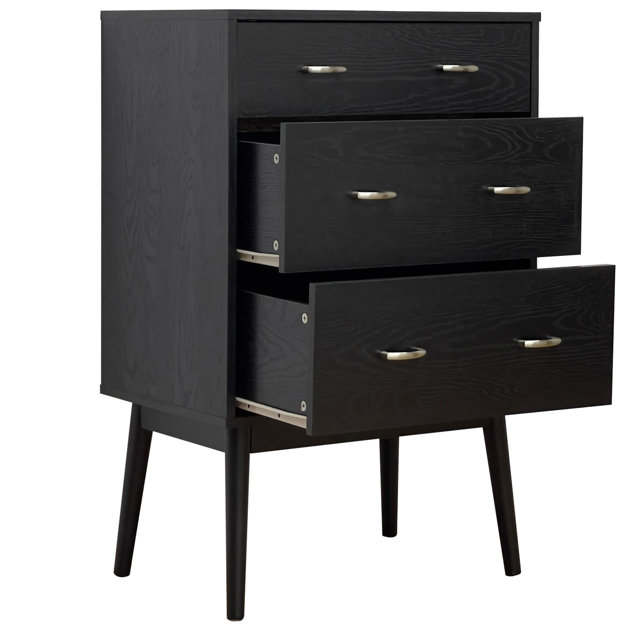 Llinc Store 36.75" Tall 3-Drawers Dressers Chest Dresser for Bedroom ...