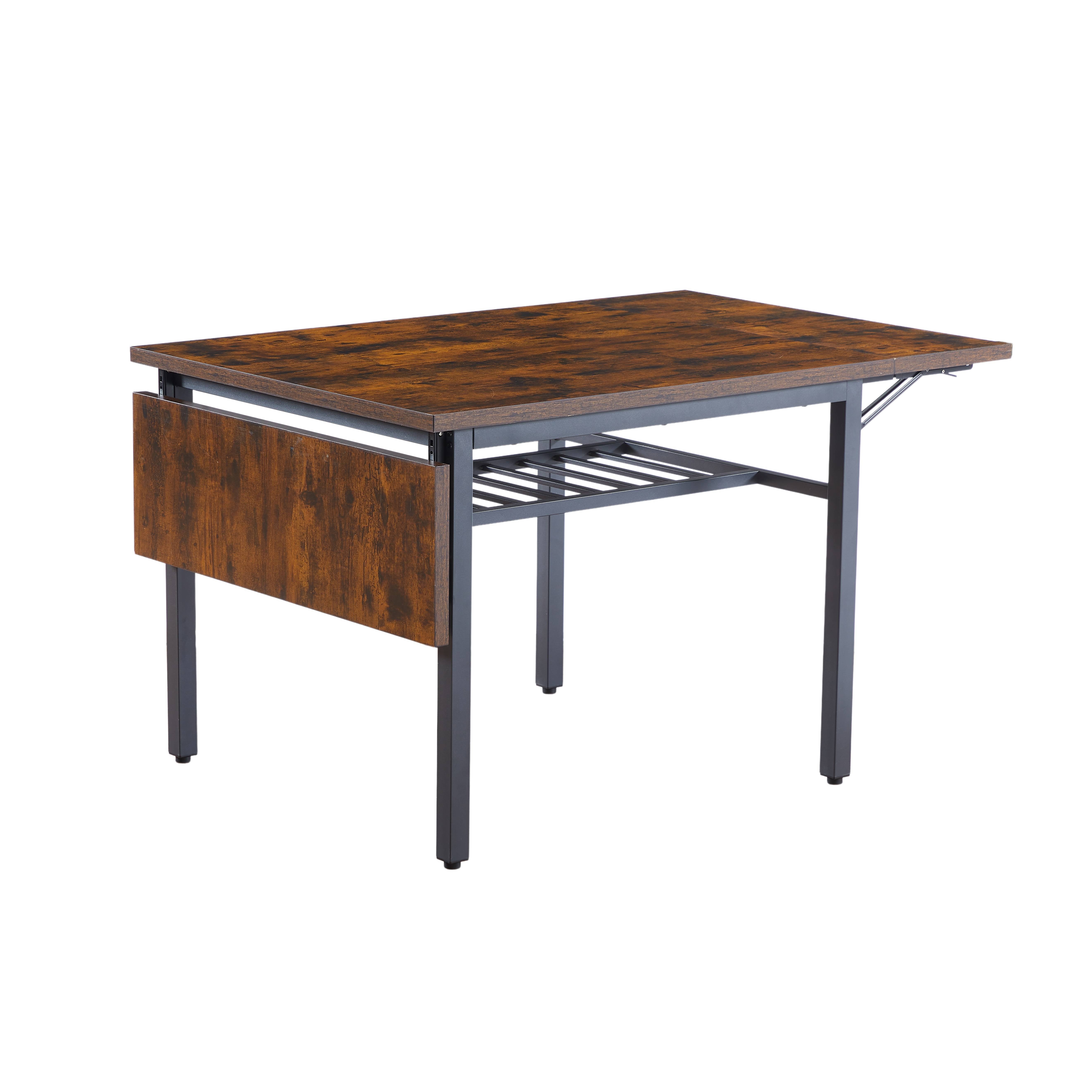 Llinc Store 5.2 ft Lenght Folding Table, Foldable Dining Table with ...