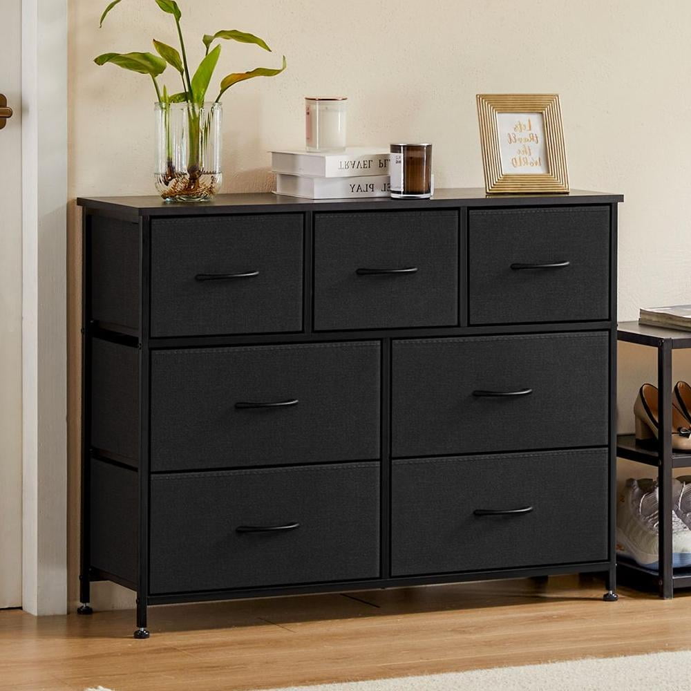 Llinc Store 7 Drawer Bedroom Dresser Assembled Wardrobe Lockers Bedroom ...
