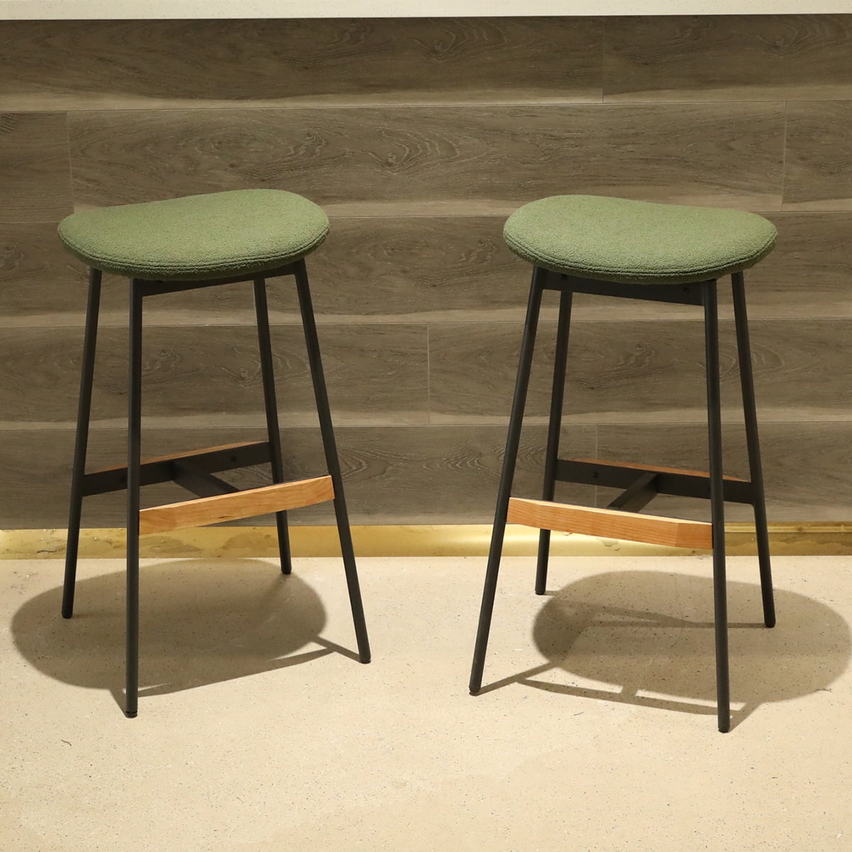 Llinc Store Set of 2 Backless Stools Comfortable & Stylish Counter ...