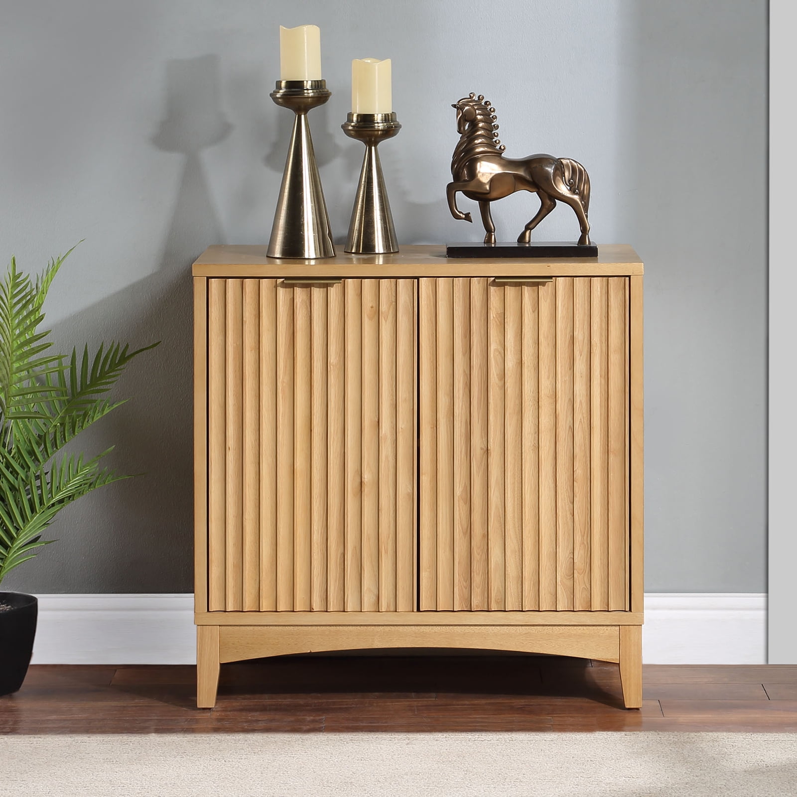 Llinc Store Storage Cabinet with 2 Doors and Adjustable Shelves ...