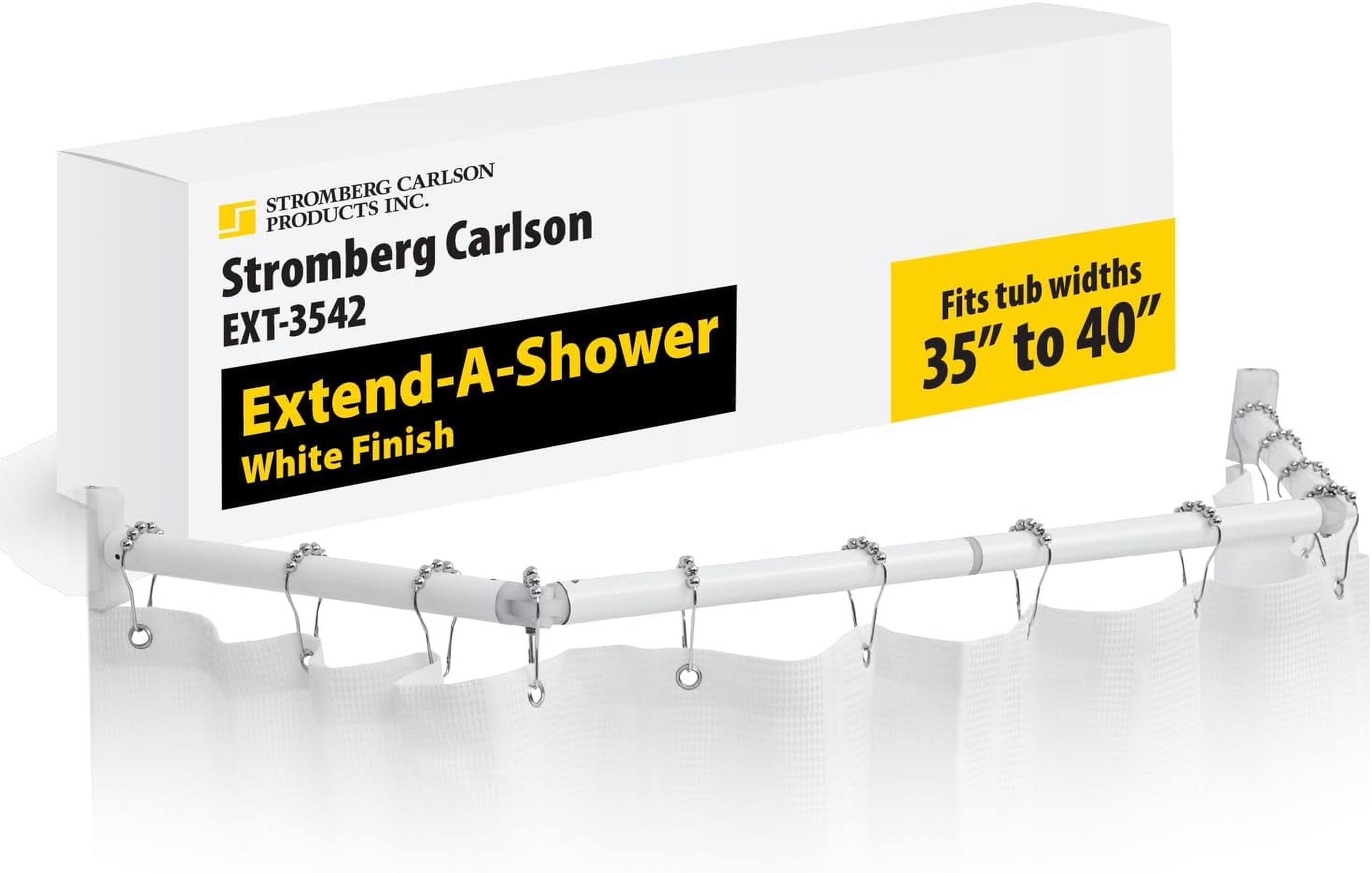 Llitian EXT-3542 Extend-A-Shower RV Rod - Hinged Design for 35" to 40 ...