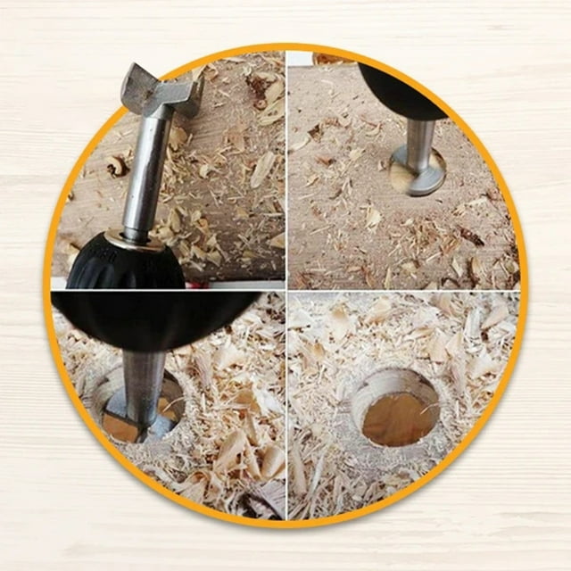 Lloopyting 15Mm-35Mm Wood Forstner Drill Bit Woodworking Hole Saw ...