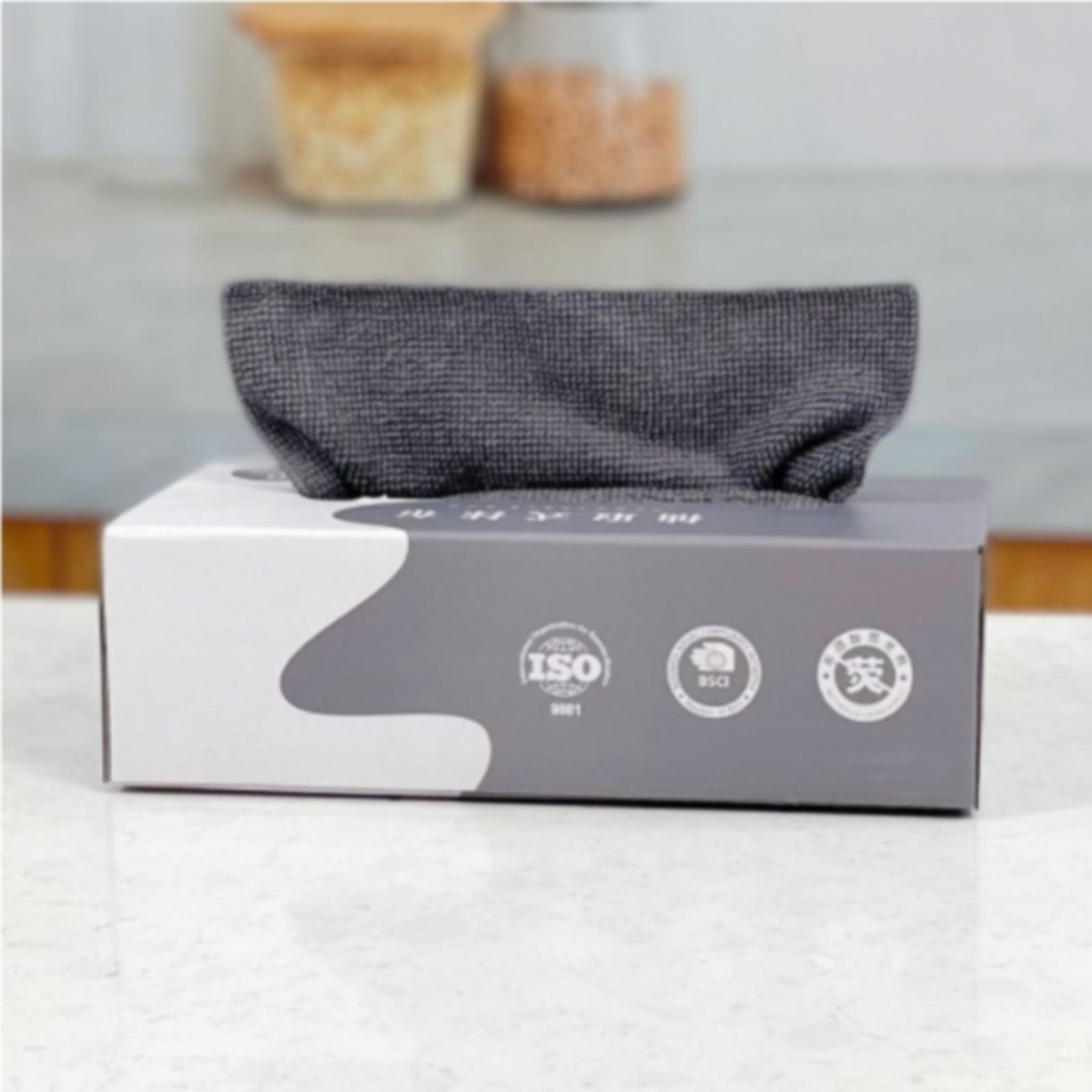 Lloopyting 1X Pull-Out Rag Clearance！ Gray Pull-Out Rag Kitchen Towels ...