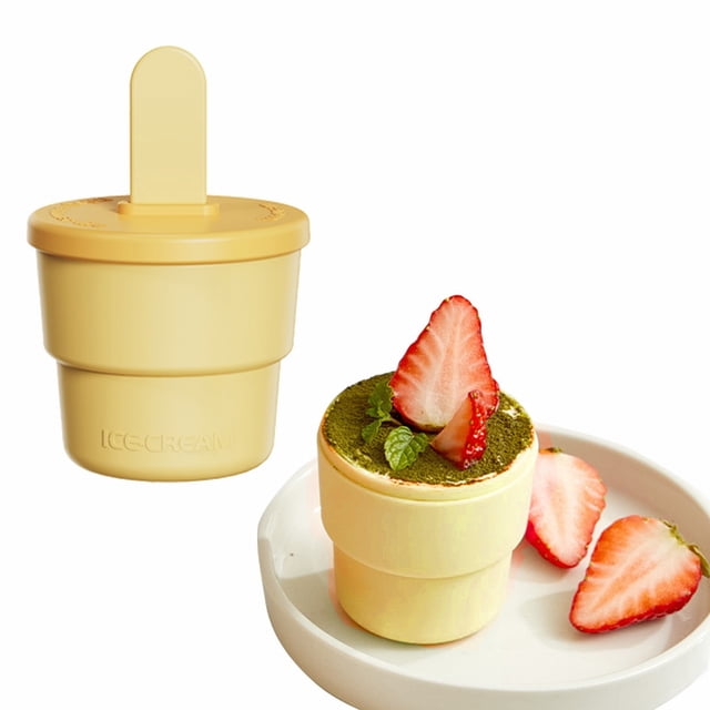 Lloopyting 1X Sorbet Silicone Ice Maker Box Clearance！ Ice Cream Frozen ...
