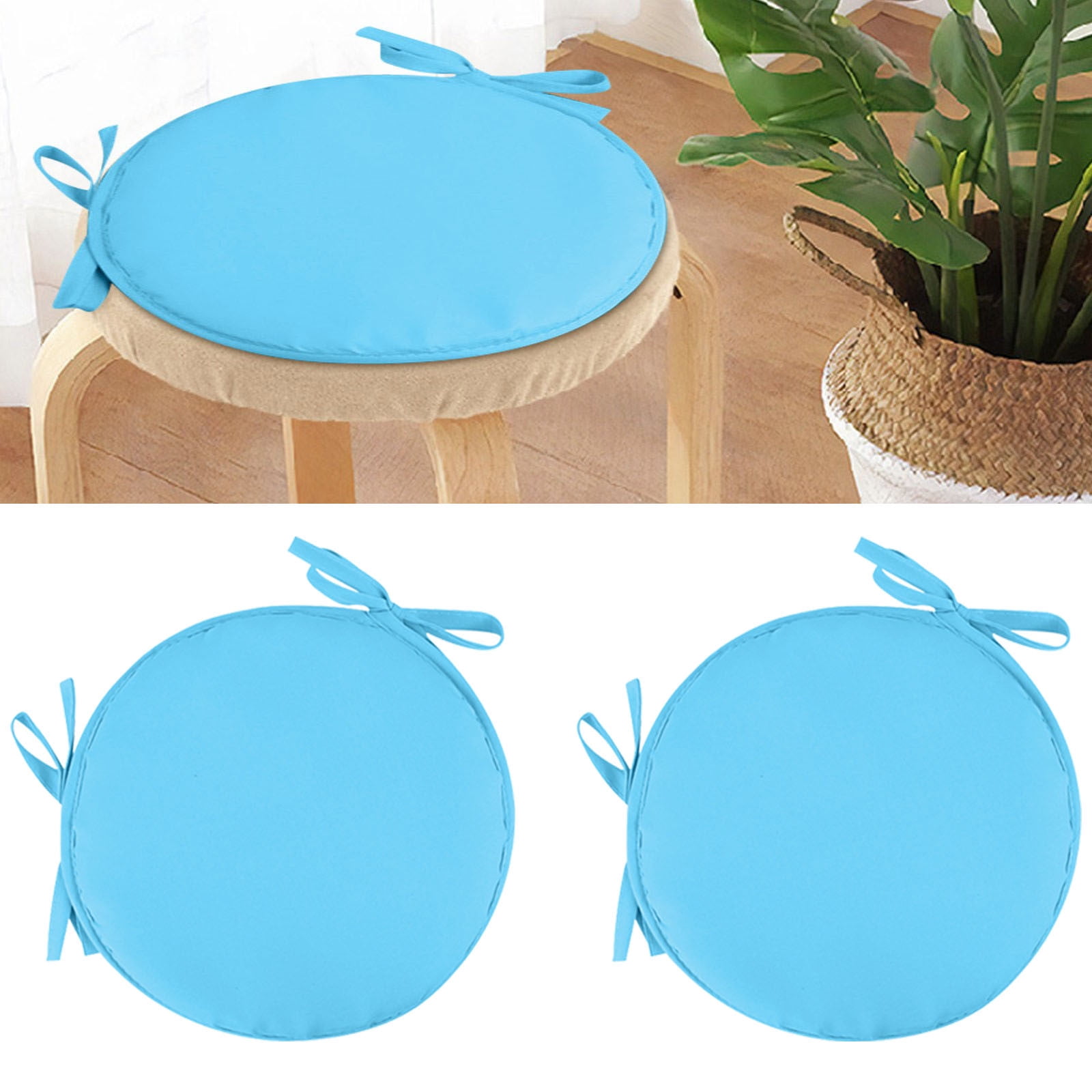 Lloopyting Chair Cushions Seat Cushion Round Garden Chair Pads Seat ...