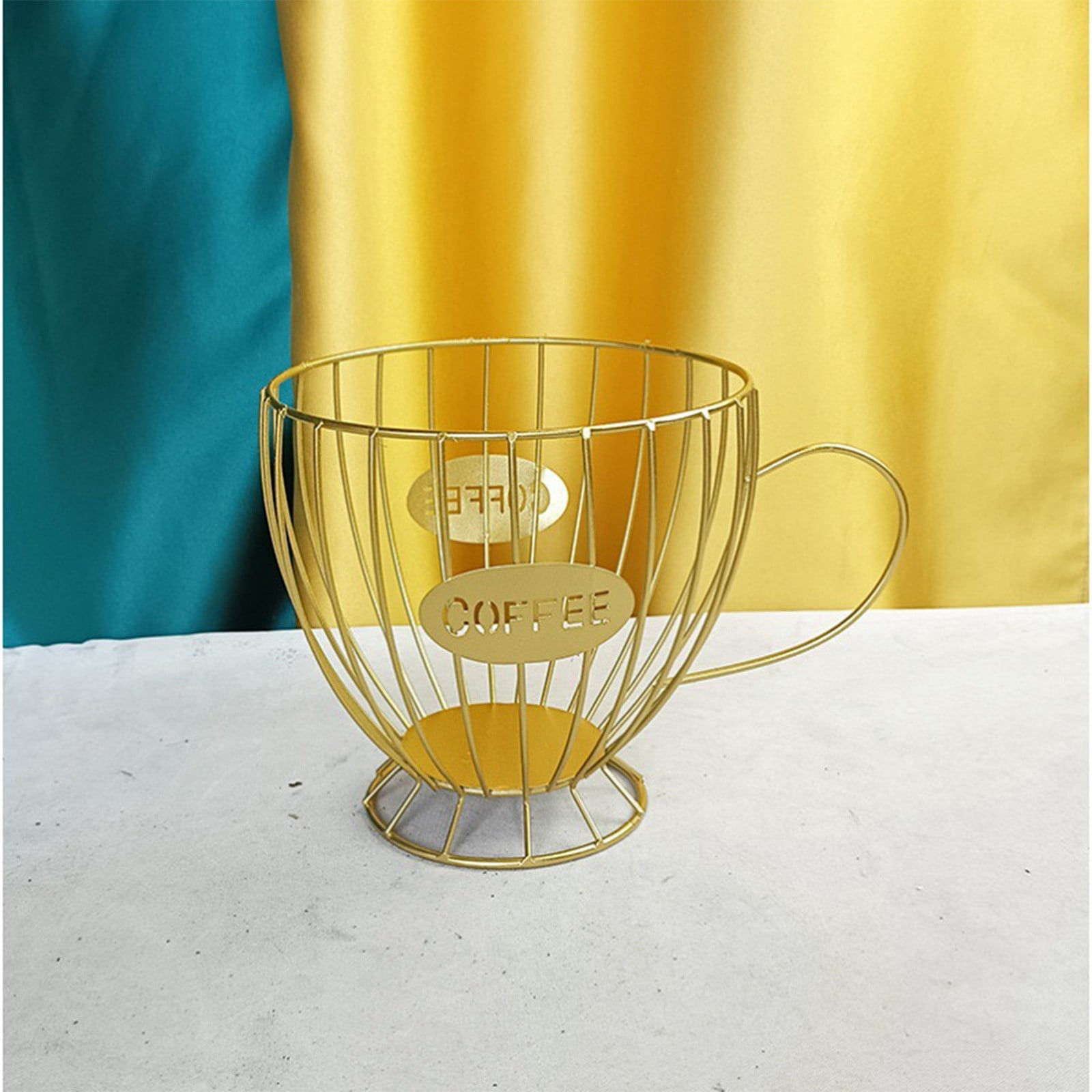 Lloopyting Clearance Corner Shelf Laundry Basket Capsule Coffee Storage Basket Coffee Capsule ...