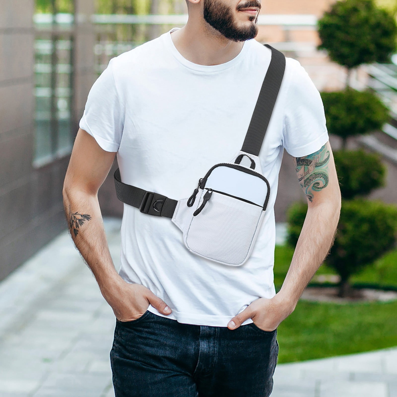Lloopyting Clearance Crossbody Bags For Women Mini Shoulder Bag Neutral ...