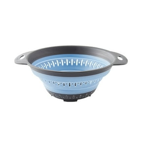 NESZZMIR Collapsible Colander Strainer with Plastic Handles Foldable ...
