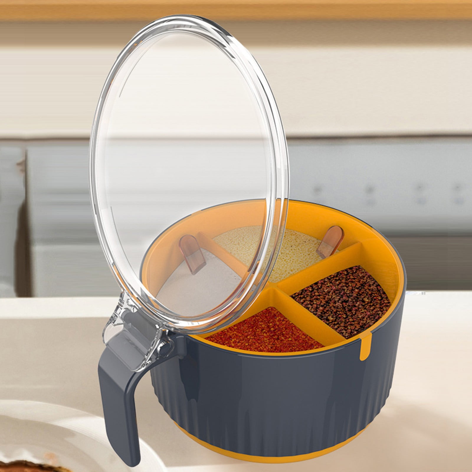 Lloopyting Clearance Spice Rack Seasoning Organizer Kitchen Household ...