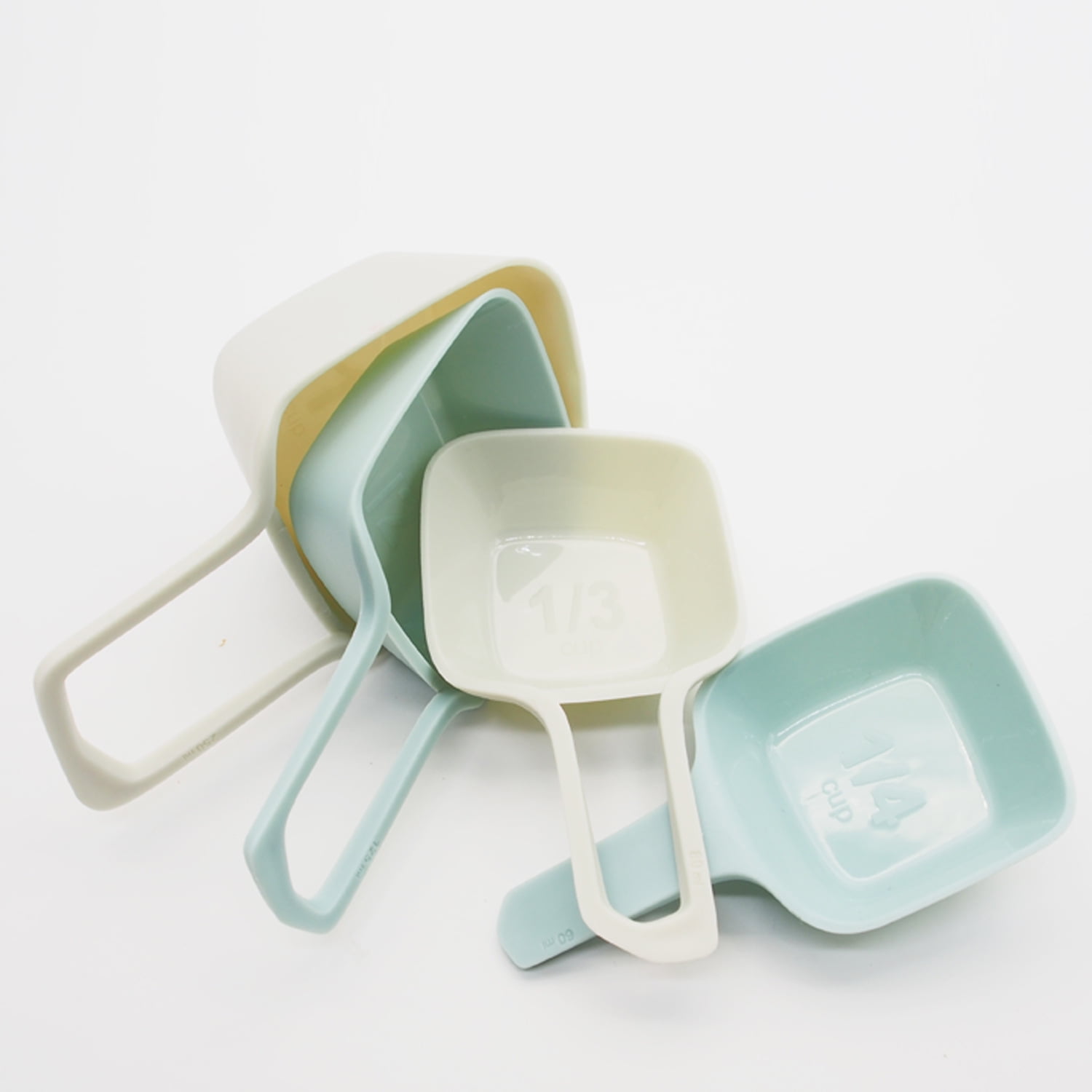 Lloopyting Cookware spoon set Spoon roast Blue measuring cups and ...