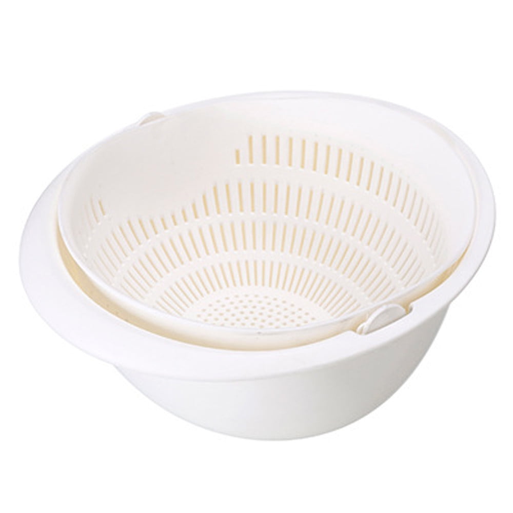 Lloopyting Dish Rack Dish Drying Mat Double Drain Basket Bowl Washing ...