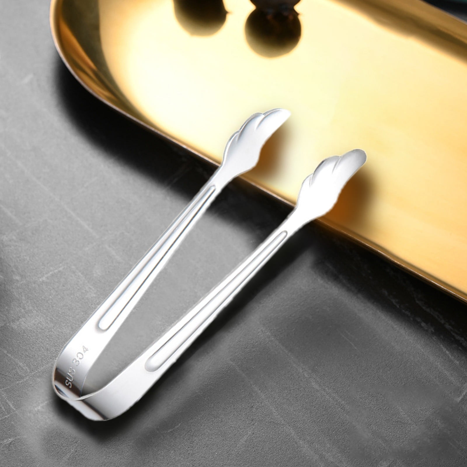 Lloopyting Kitchen Gadgets Cookware Set 2 Pcs 304 Stainless Steel Ice ...