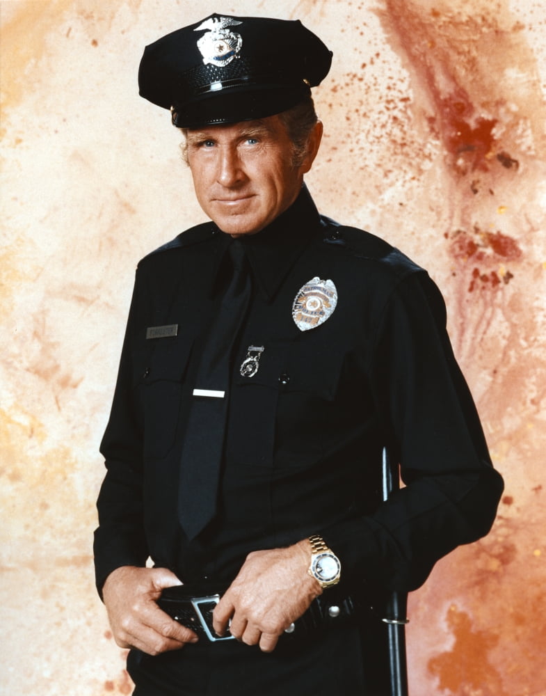 Lloyd Bridges posed in Police Uniform Photo Print (8 x 10) - Walmart.com