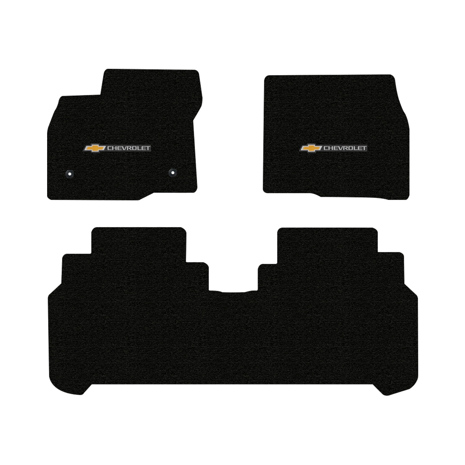 Lloyd Mats Custom Fit Floor Mats for Bolt EUV 2022-On LogoMat 3 Pc Set ...