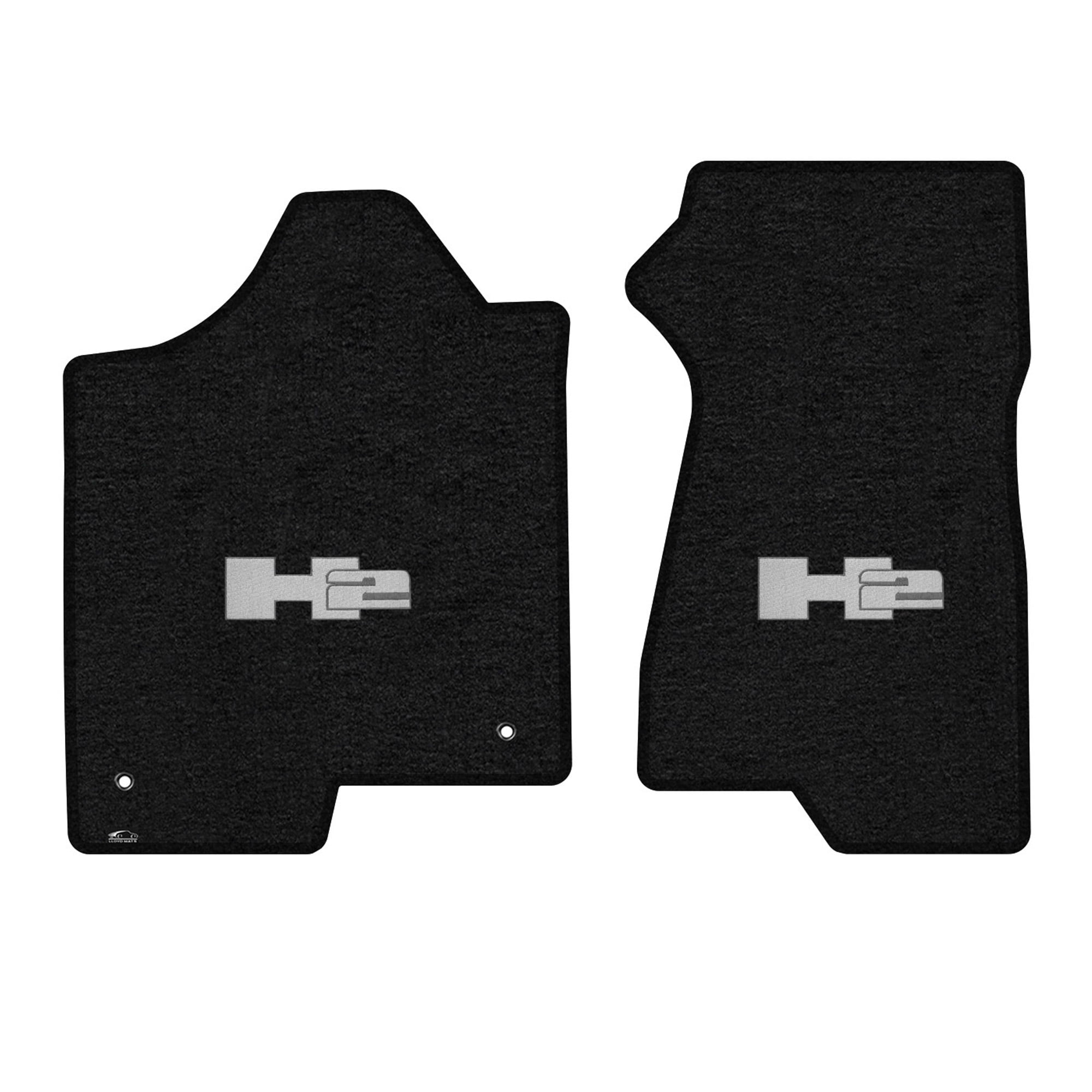 Lloyd Mats Custom Fit Floor Mats for Hummer H2 2008-2009 LogoMat 2Pc ...