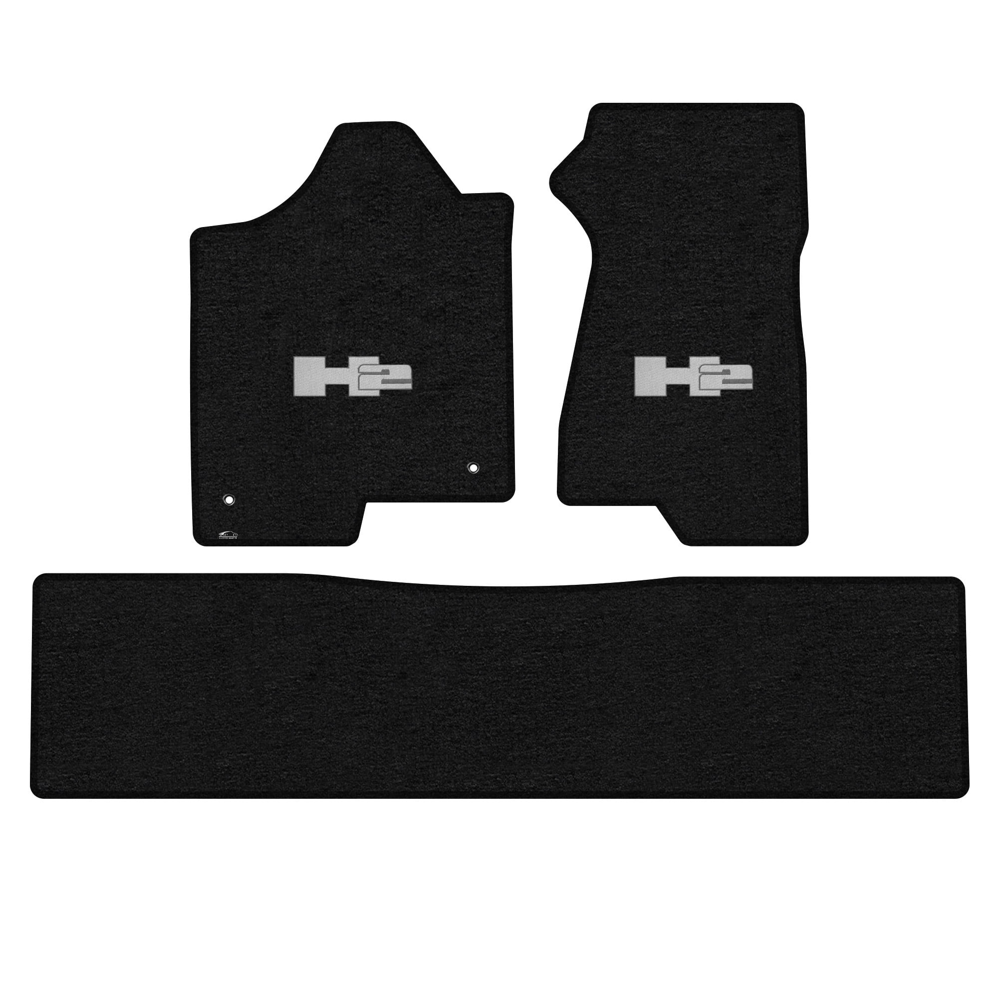 Lloyd Mats Custom Fit Floor Mats for Hummer H2 2008-2009 LogoMat 3Pc ...