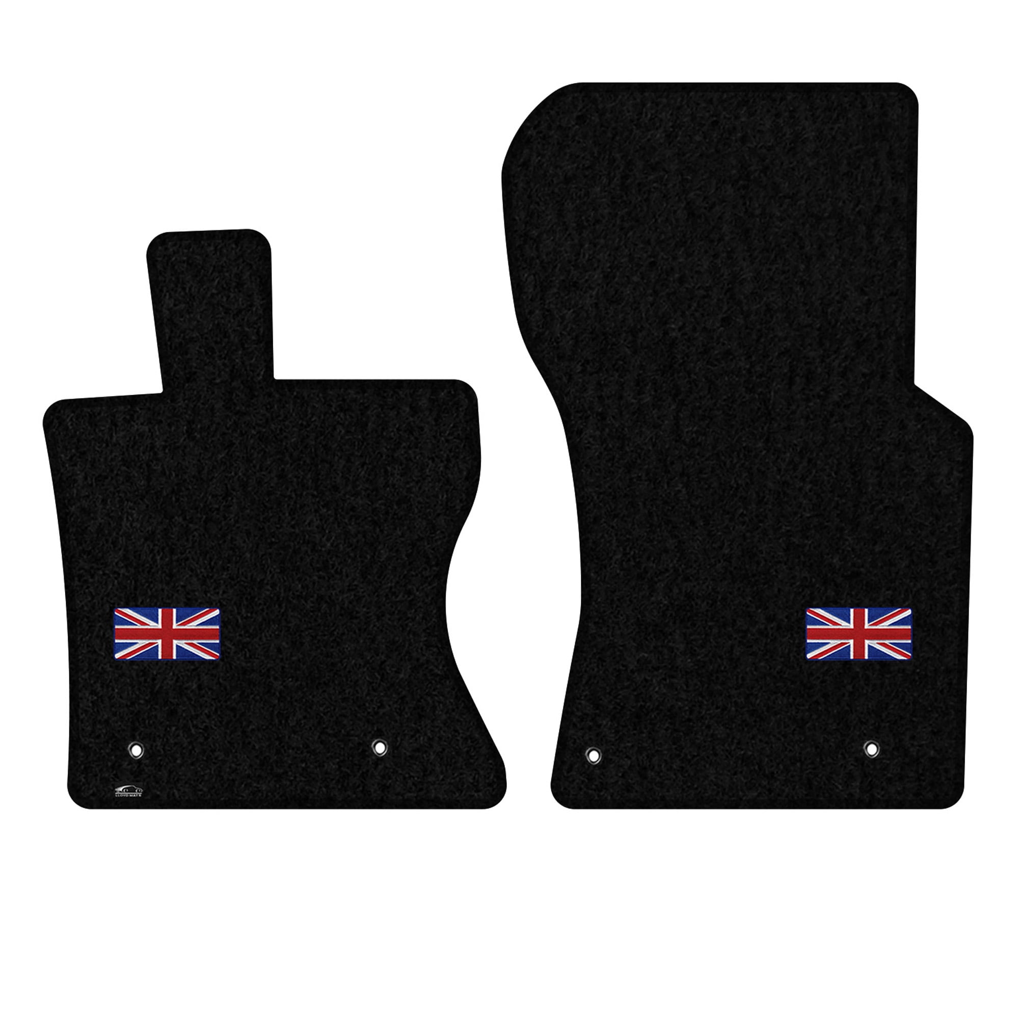 Lloyd Mats Custom Fit Floor Mats for Jaguar F Pace 2017-On LogoMat 2 Pc ...