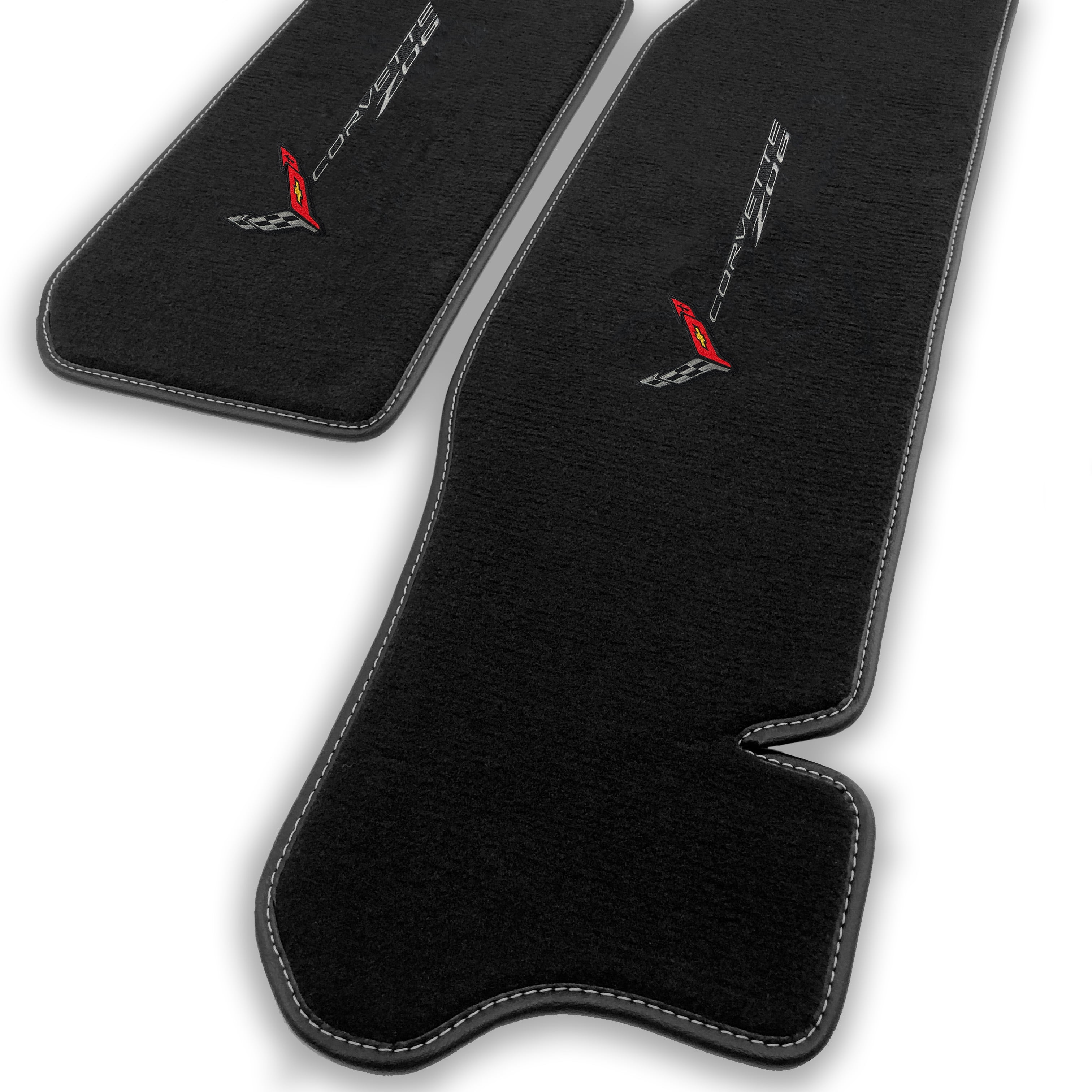 Lloyd Mats Heavy Duty Premium Black Binding and White Thread Carpeted ...