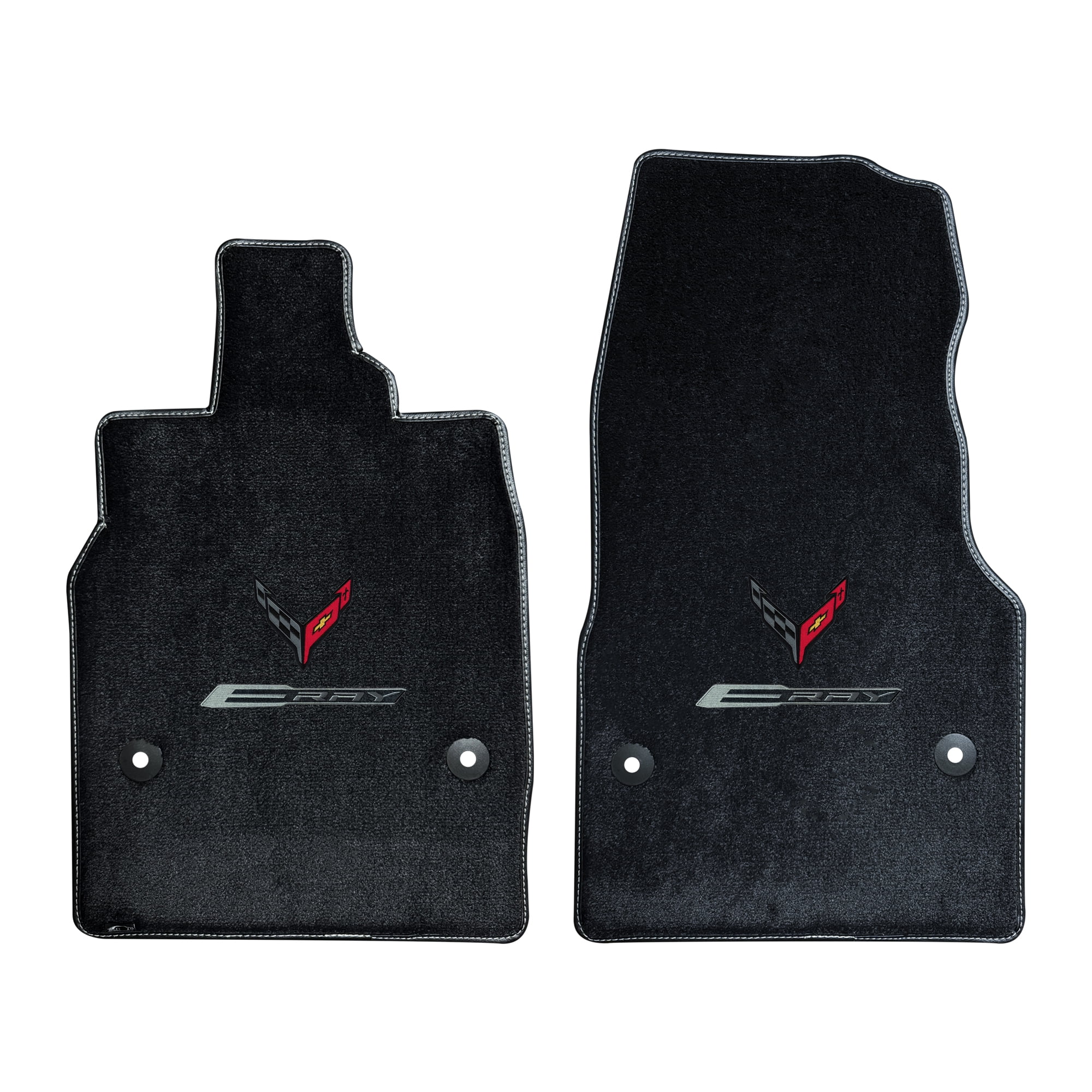 Lloyd Mats LogoMat Premium Carpet Floor Mats Black and White Vinyl ...