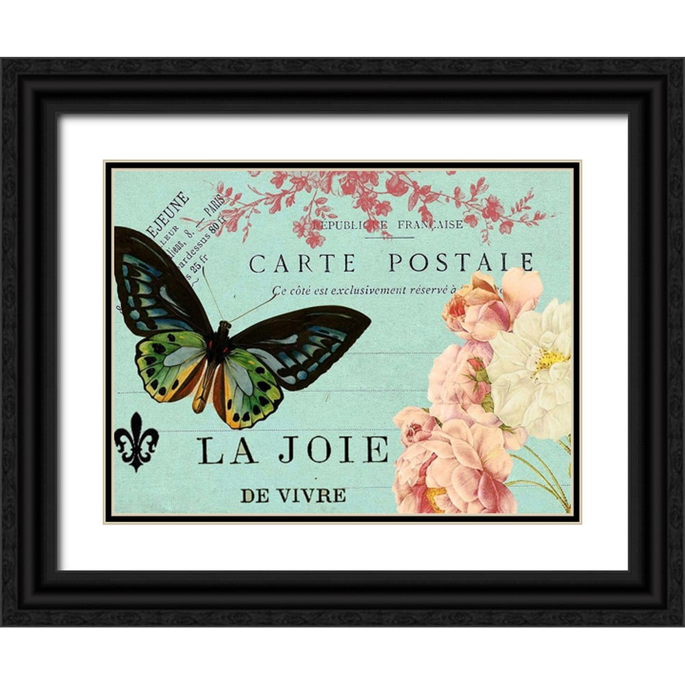 Lloyd, Sandy 14x12 Black Ornate Wood Framed with Double Matting Museum ...