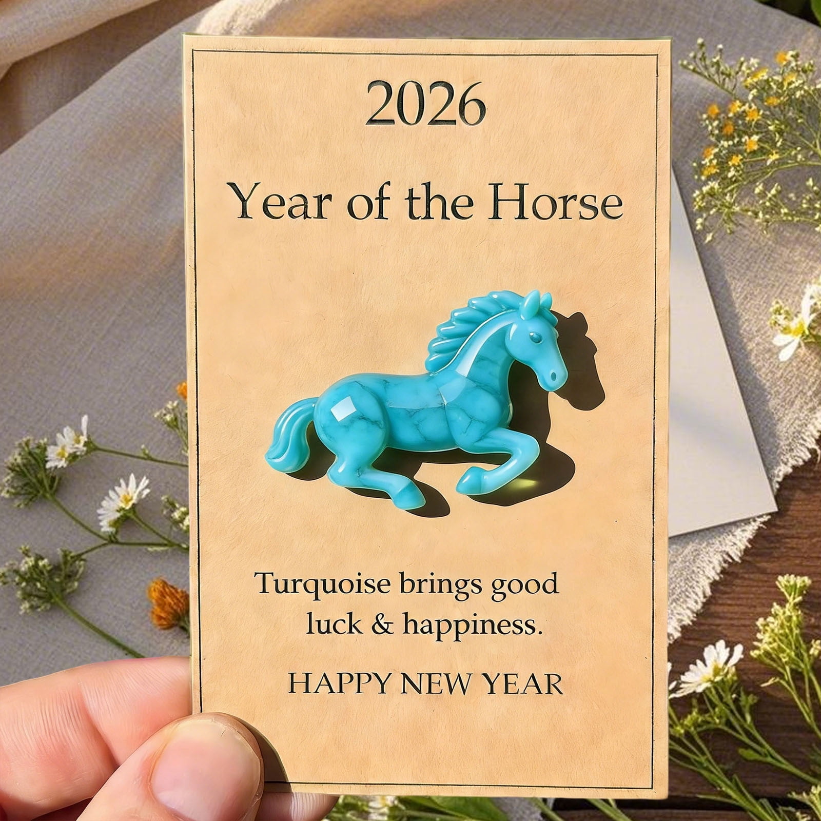 LmnLft 2026 Year of The Horse Lucky Crystal Figurine,A Symbol of ...