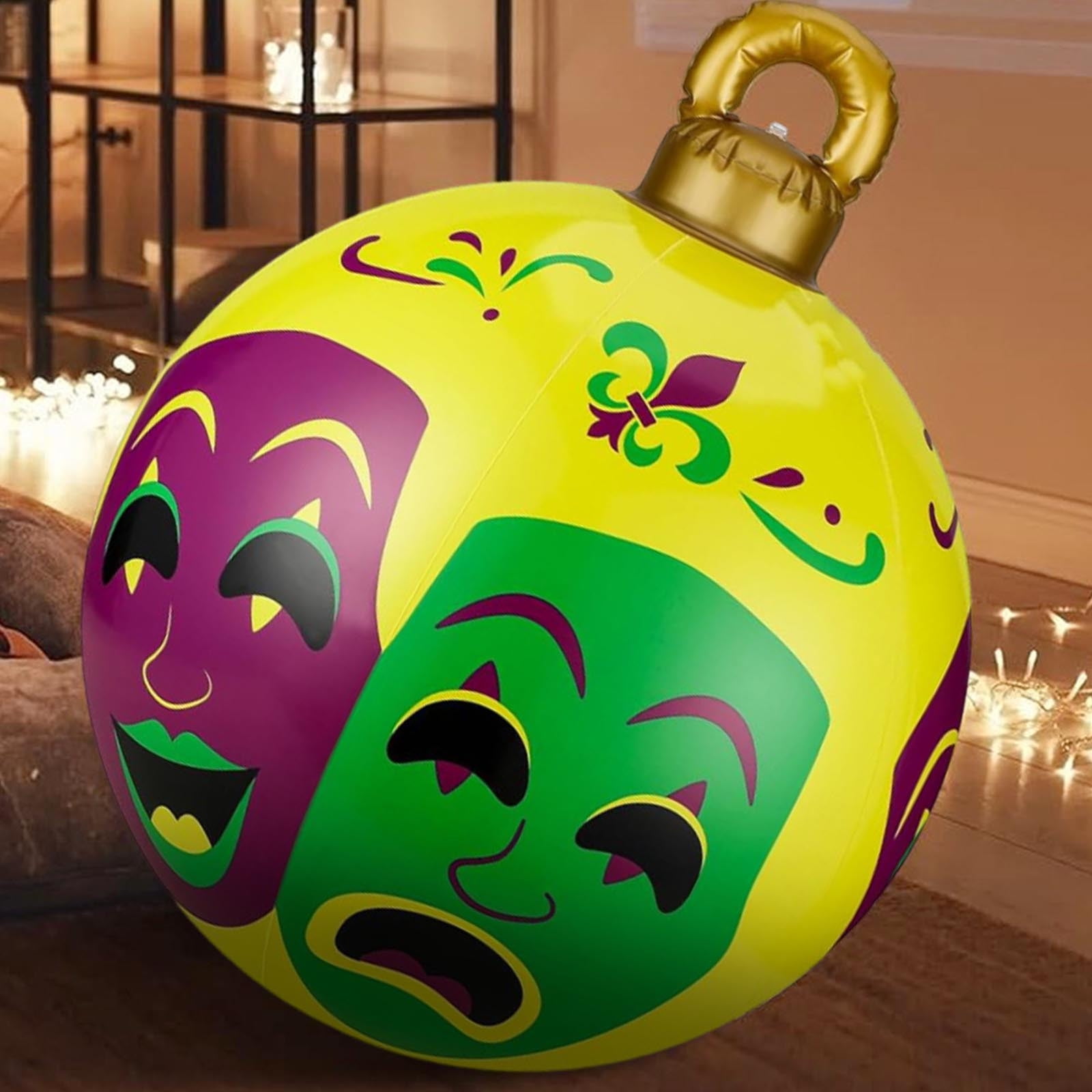 LmnLft 24 Inch Mardi Gras Giant Inflatable Ball, Valentine's Day ...