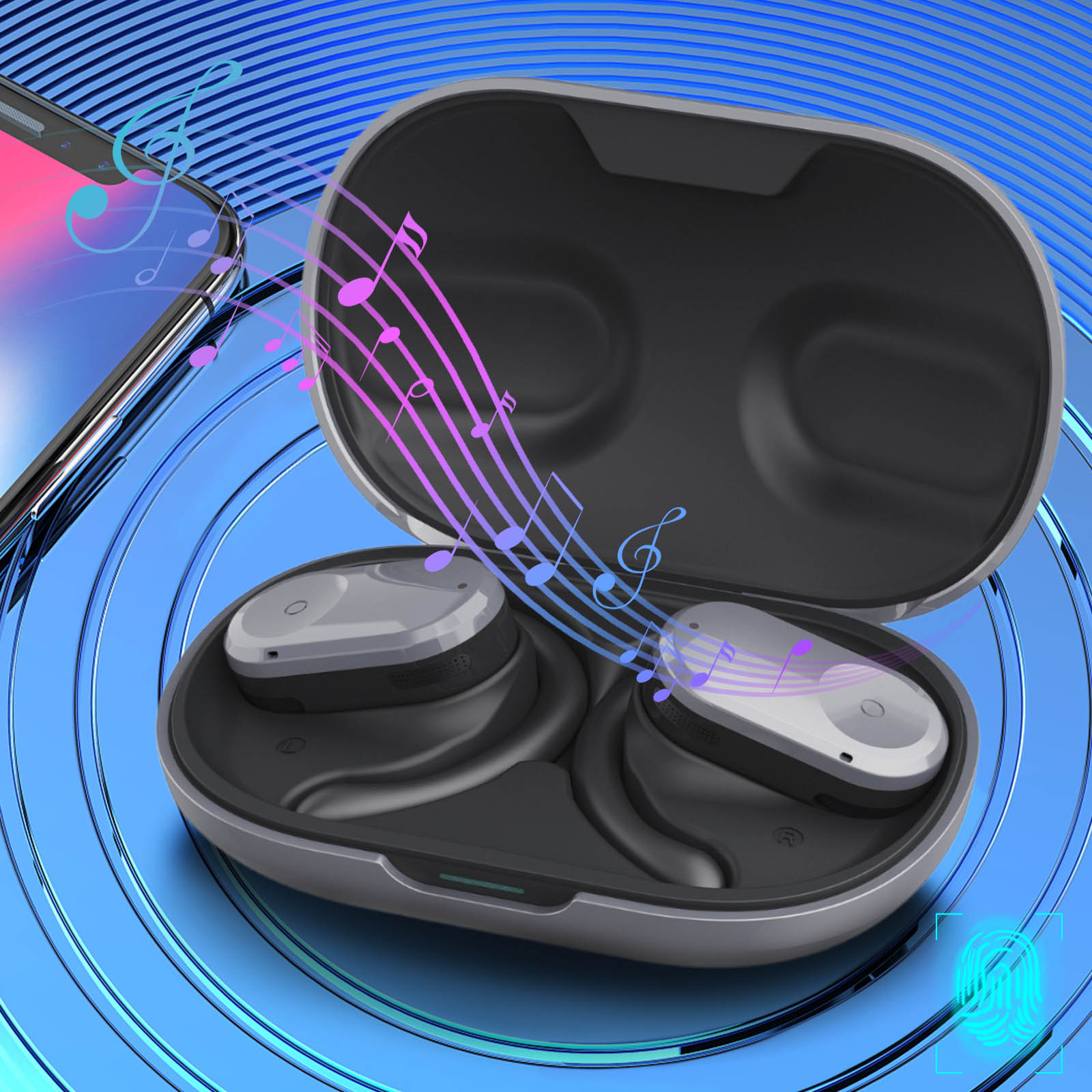 LmnLft AI Translation Earbuds, Open Ear AI Language Translator ...