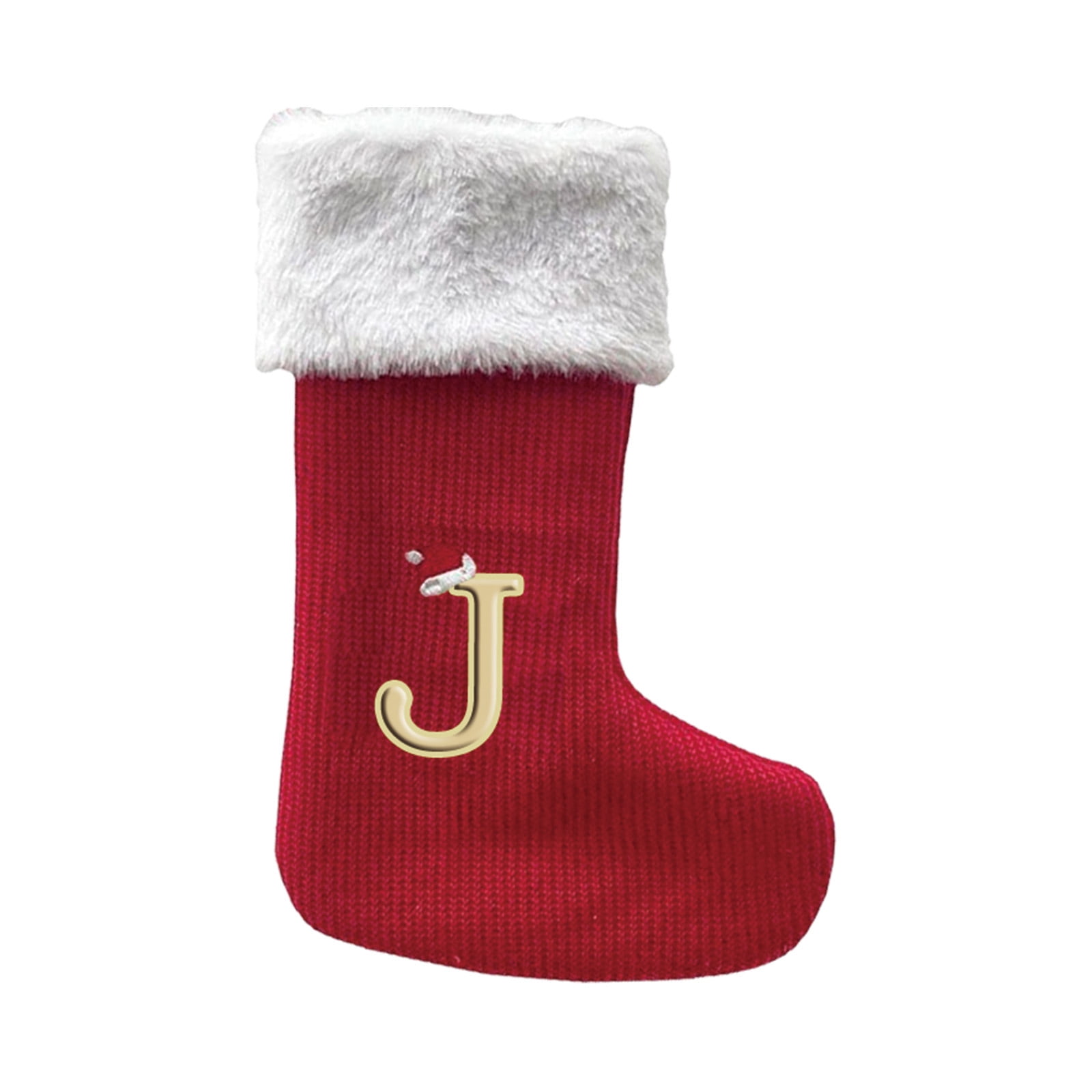 LmnLft Christmas Stockings With Letters Large Monogram Stocking For ...