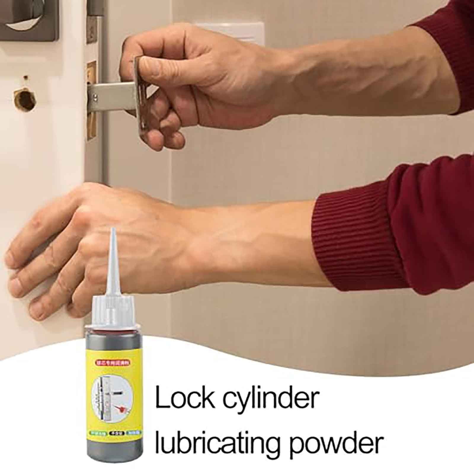 LmnLft Graphite Lock Lubricant Powder - Keyhole Mechanical Lubricating ...