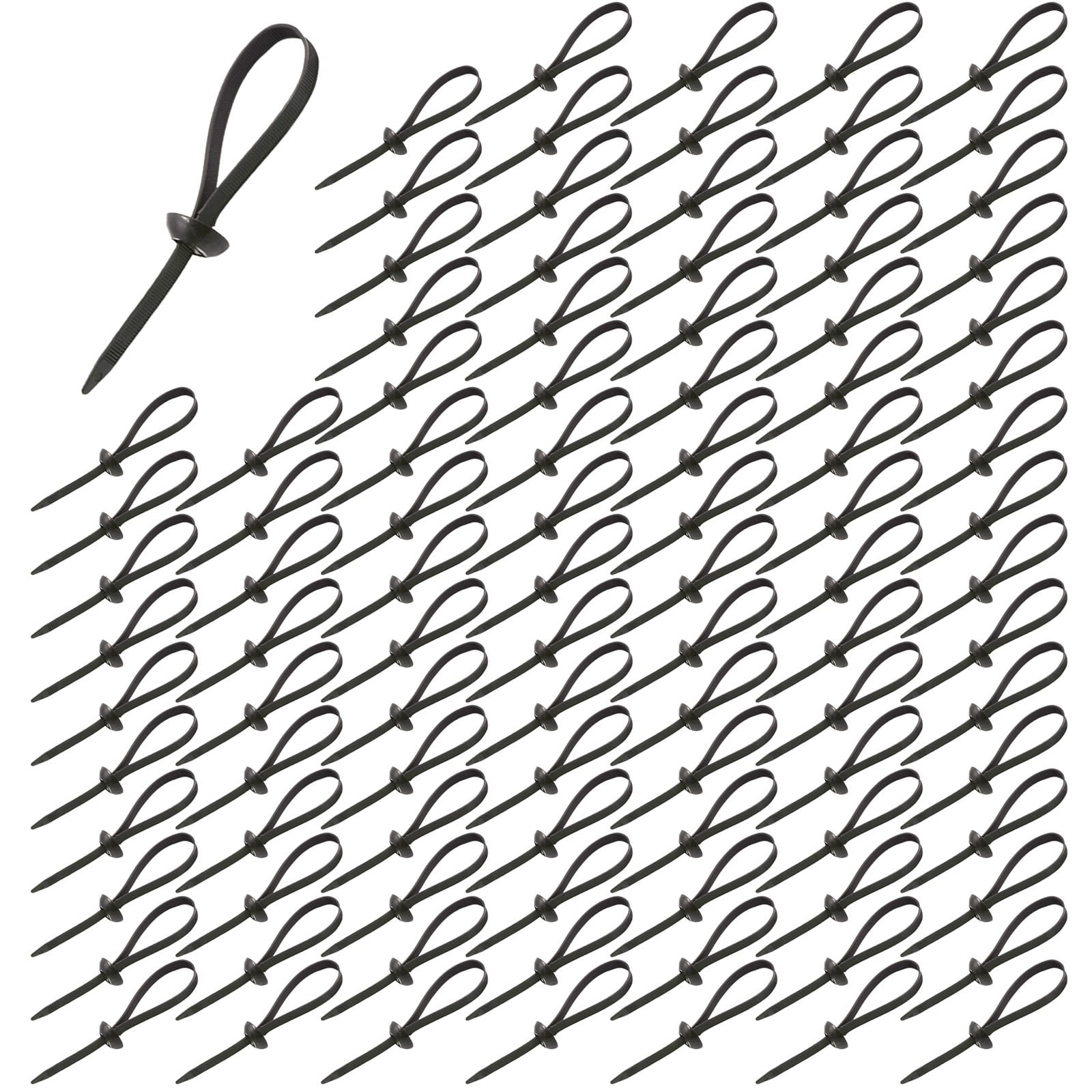 LmnLft Nylon Universal Cable Tie Buckle 100PCS, 2025 New Zip Ties Heavy ...
