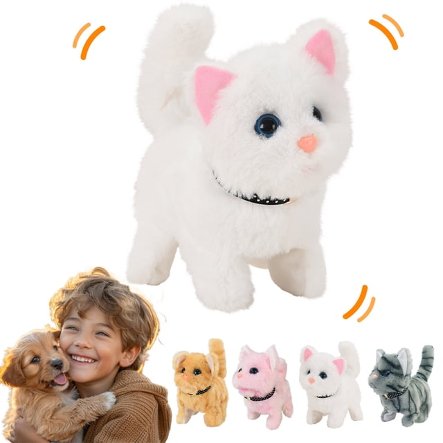 LmnLft Realistic Robot Cat, Electric Plush Kitten – My Simulated Robot ...