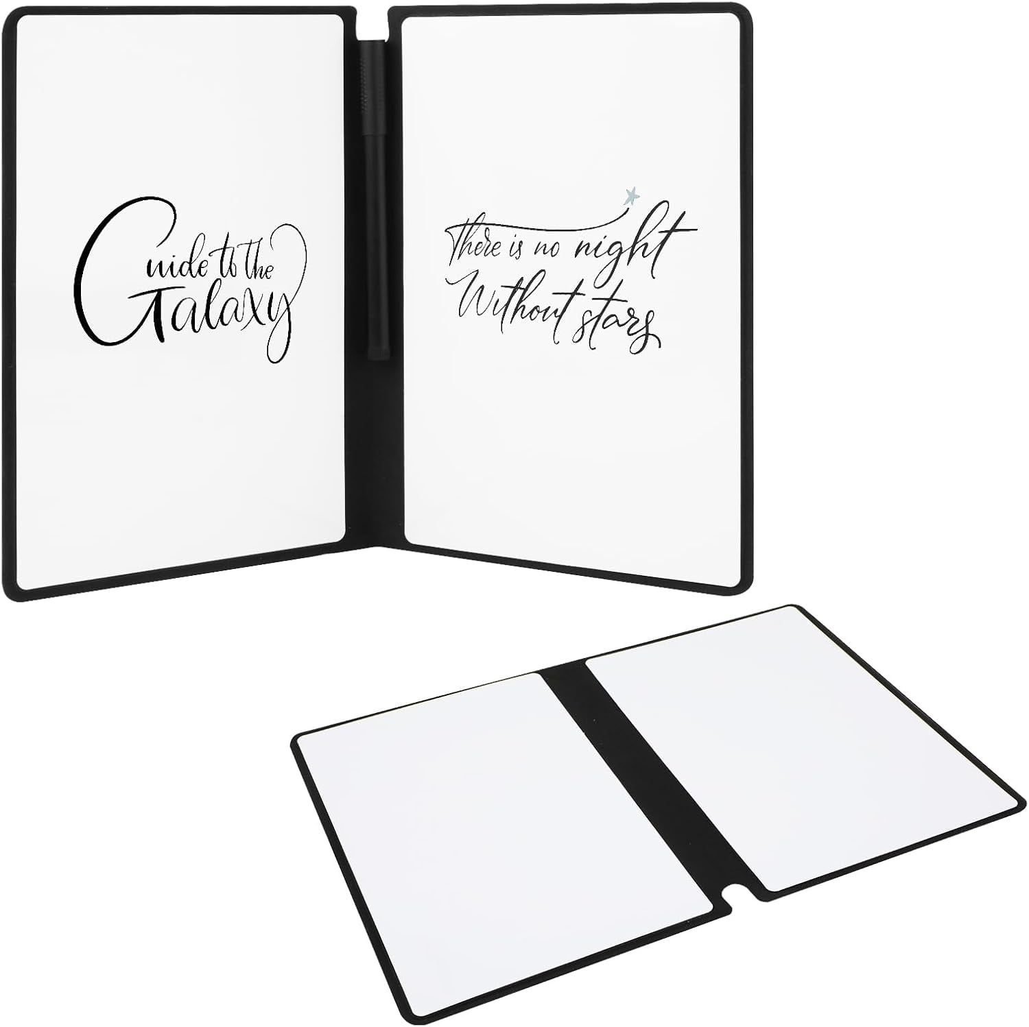 LmnLft Reusable Dry Erase Notebook - Magnetic Whiteboard Writing Pad ...