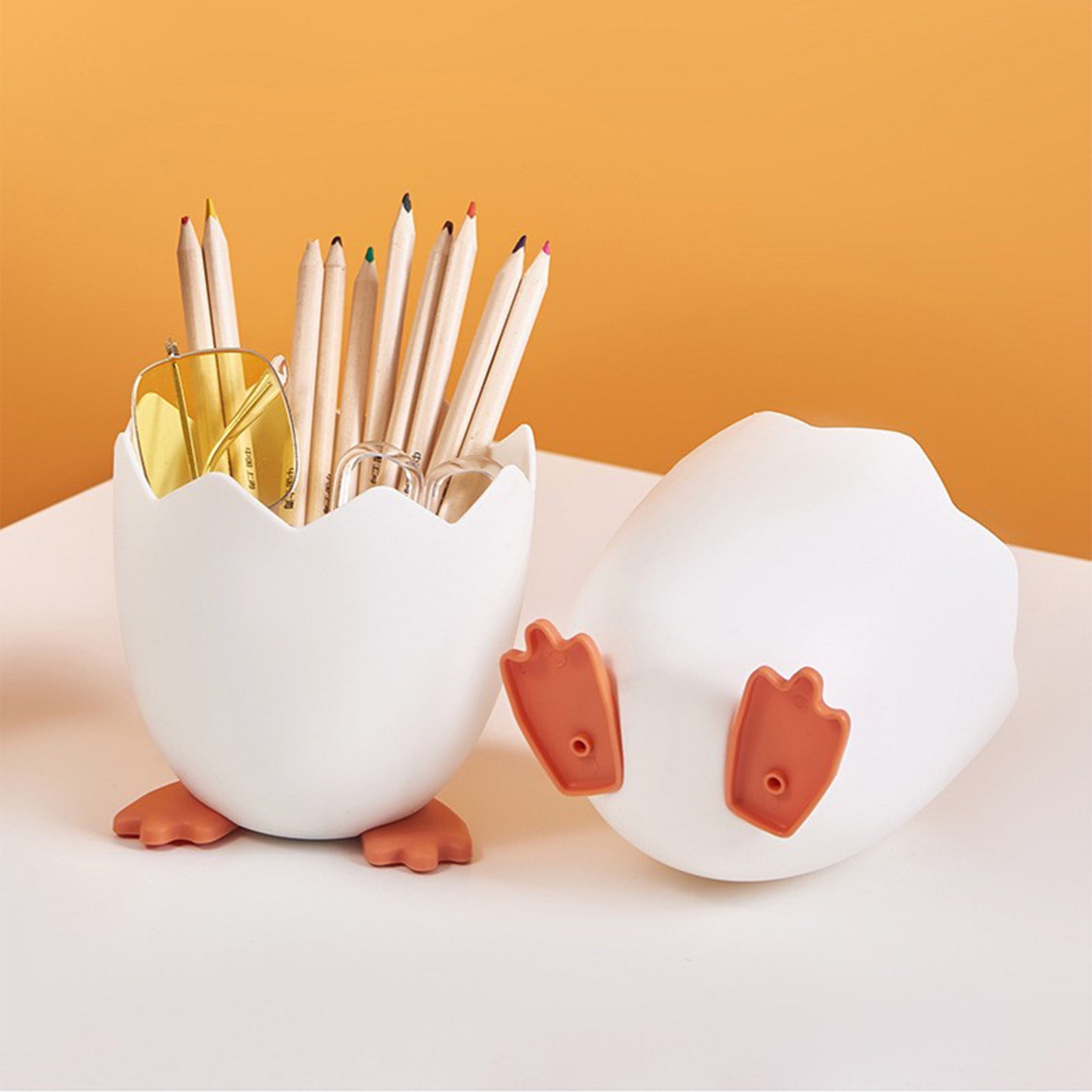Lmueinov Eggs Shape Multi-purpose Storage Box-office/desk Pen Holder ...