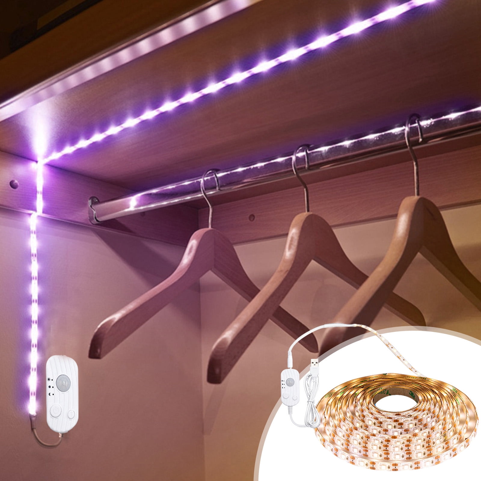 Lmueinov Holiday sales Motion Sensor Strip-LED Counter Lights-Upgraded ...