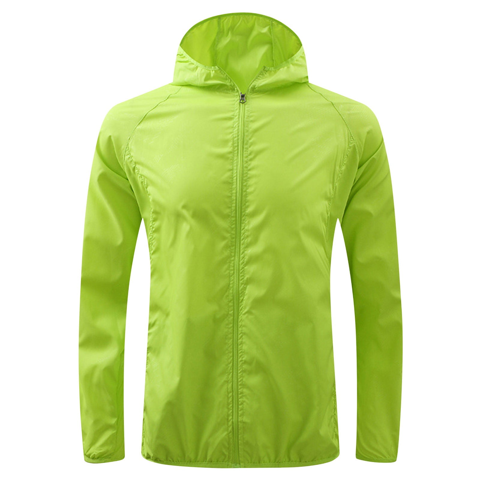 Lndajk Women's Lightweight Waterproof Rain Jacket Unisex Packable ...