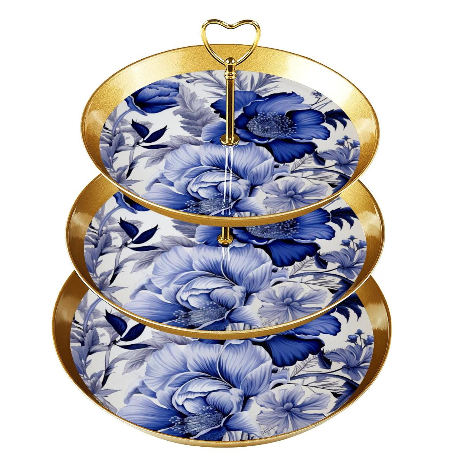 Lnk plants Elegant Cupcake Tower Stand for Dessert Table - Plastic ...