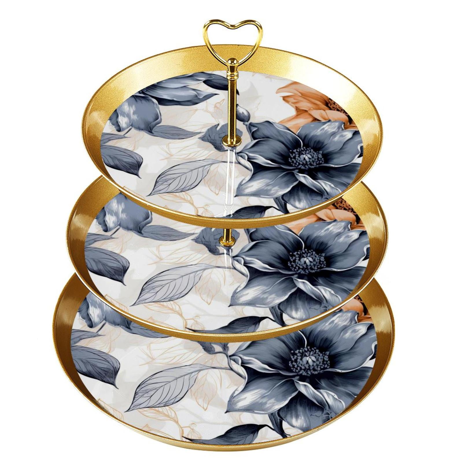 Lnk plants Party Decor Plastic Discs Iron Pillars Dessert Table ...