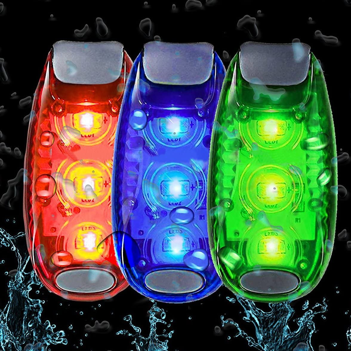 Lnkoo Multi-color Running and Hiking Reflective Shoe Clips (3 Pieces ...