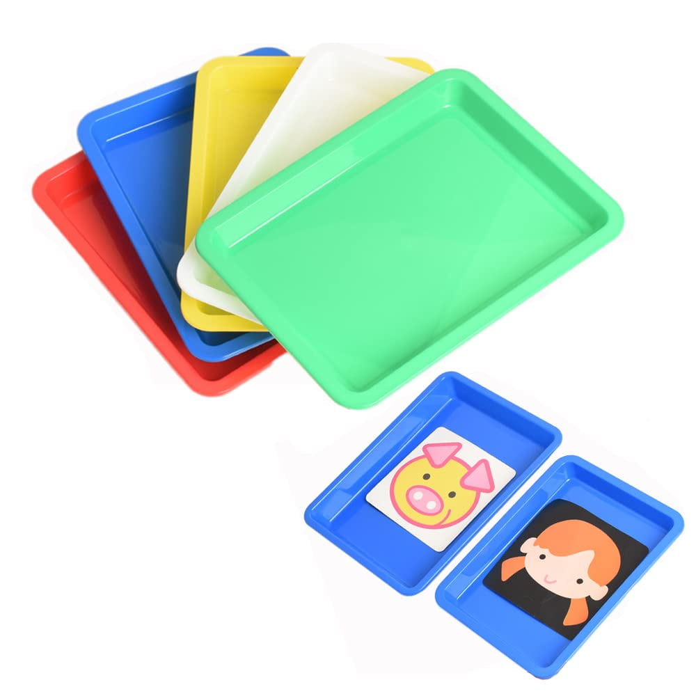 Lnndong-5-color 10 Piece Set EC36 Plastic Tray, Toy and Art and Crafts ...