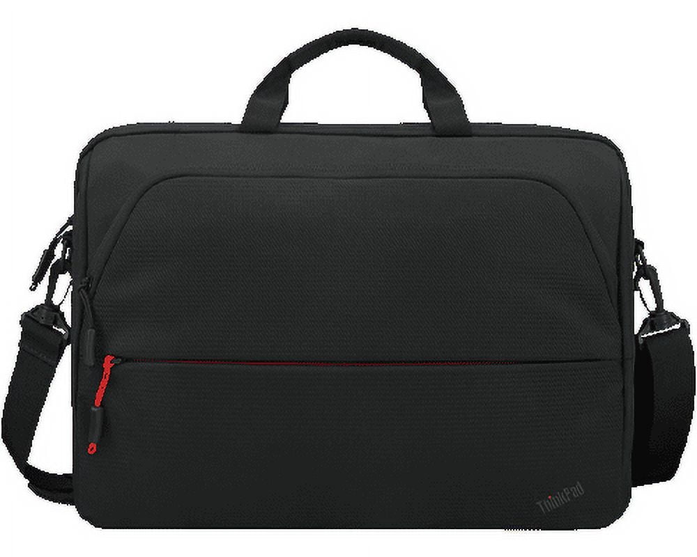 Lnovo Thinkpad Essential Topload (eco) Notebook Carrying Case 16" Black With Red Accents For ...