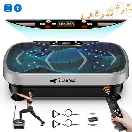 Lnow Vibration Plate Exercise Machine for Weight Loss & Lymphatic ...
