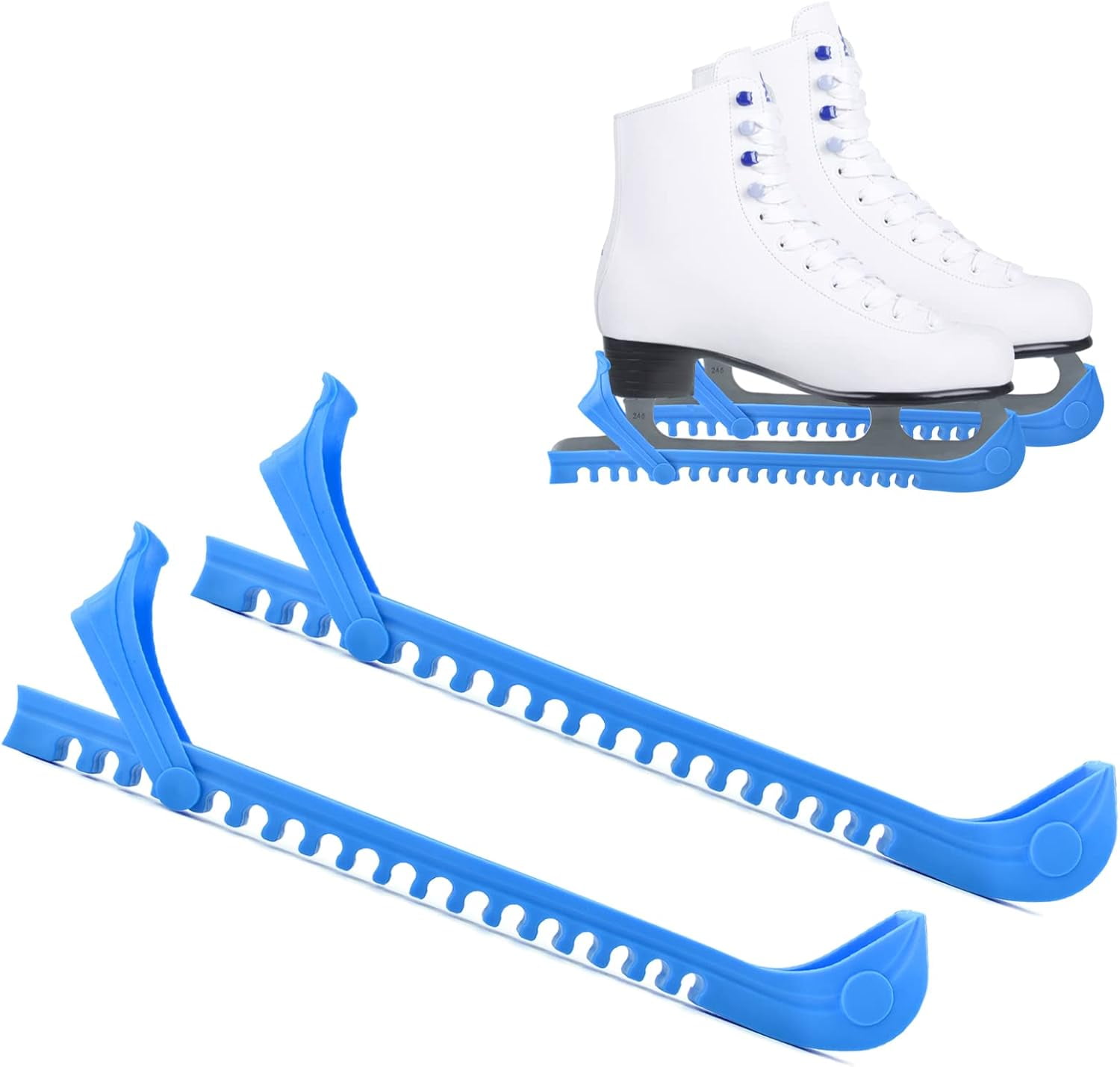 Lnrkai Skate Guards, 1 Pair of Adjustable Skate Guards for Hockey or ...