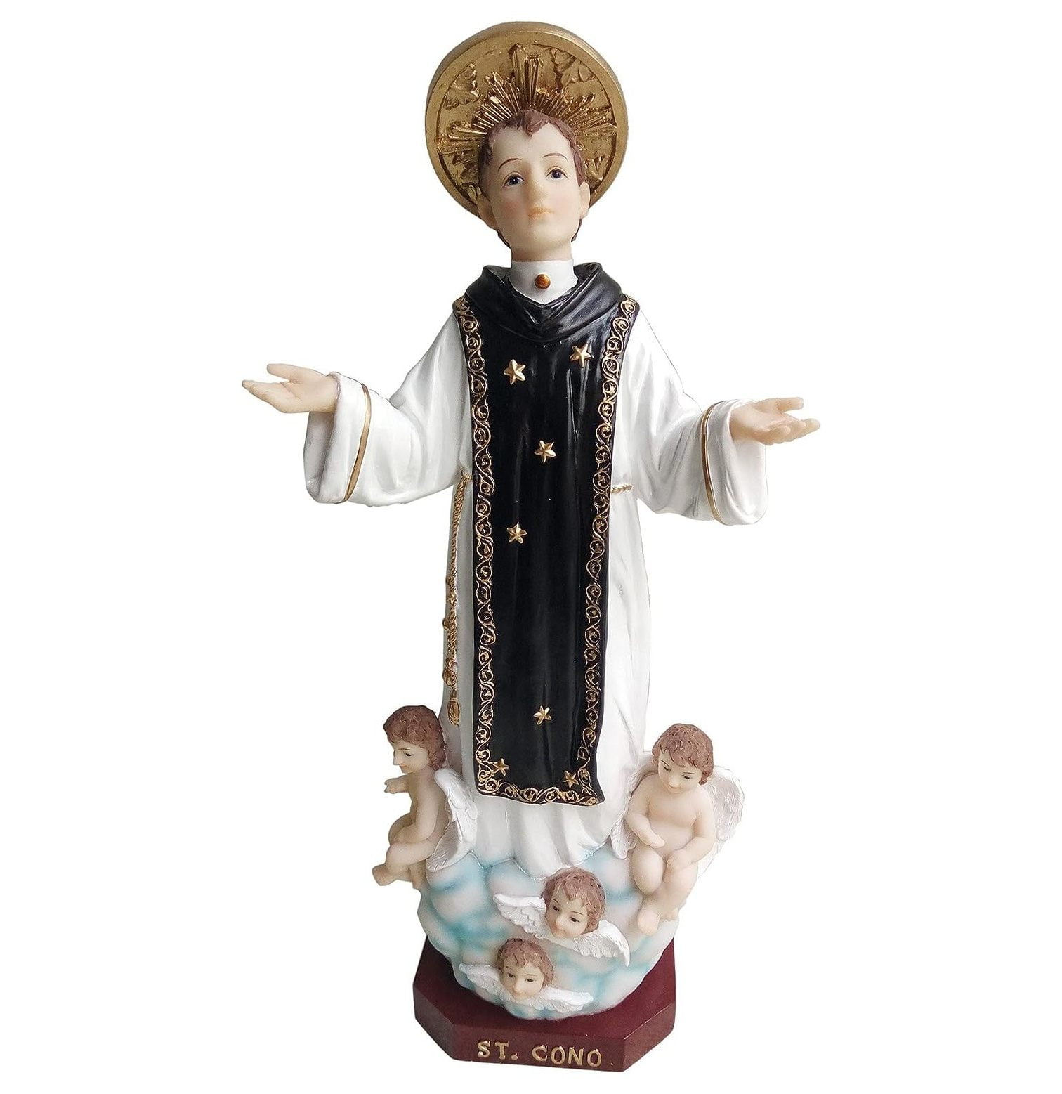 Lo 8 Inch St Cono Estatua Saint Conus Statue - Walmart.com